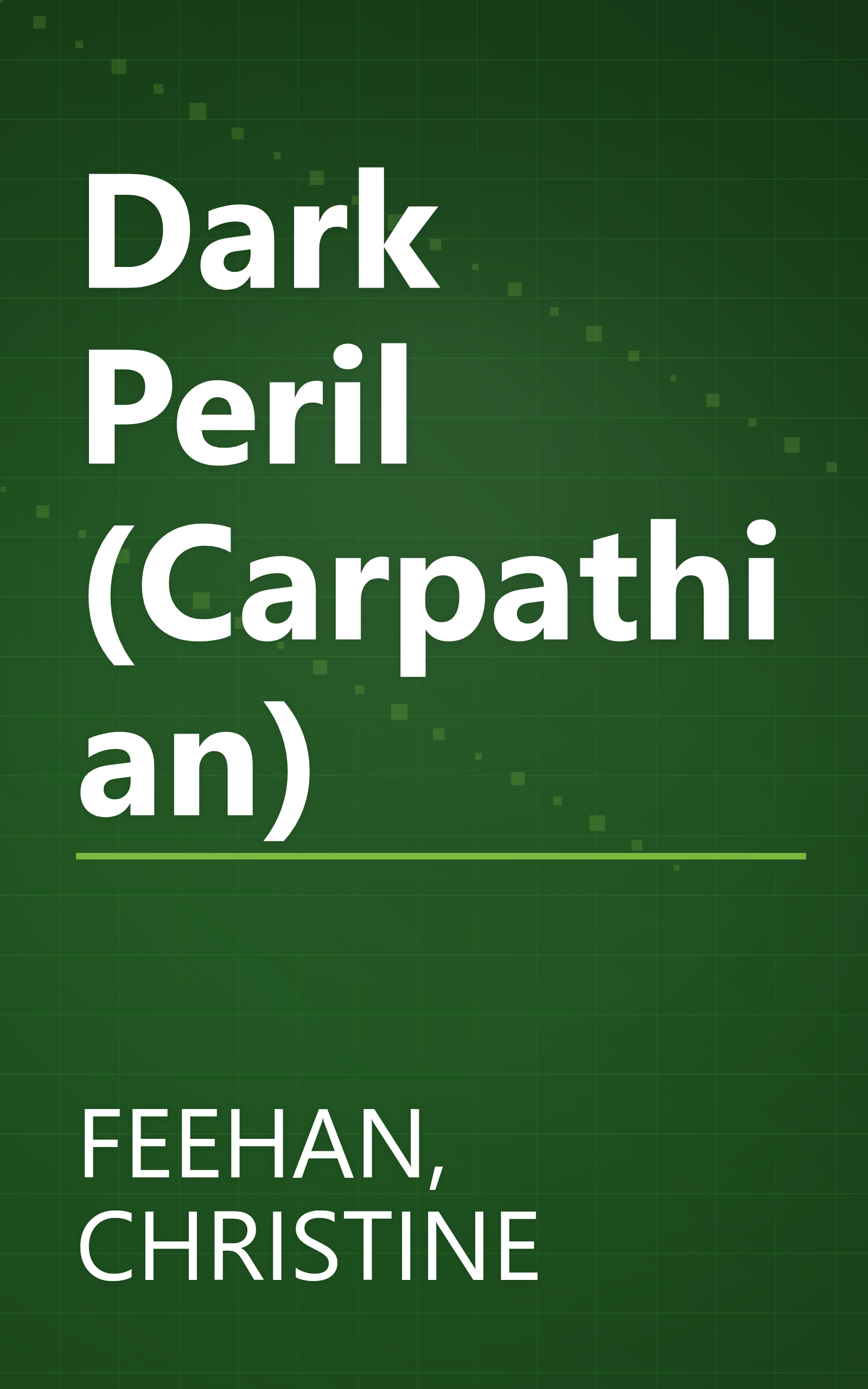 Dark Peril (Carpathian) book cover