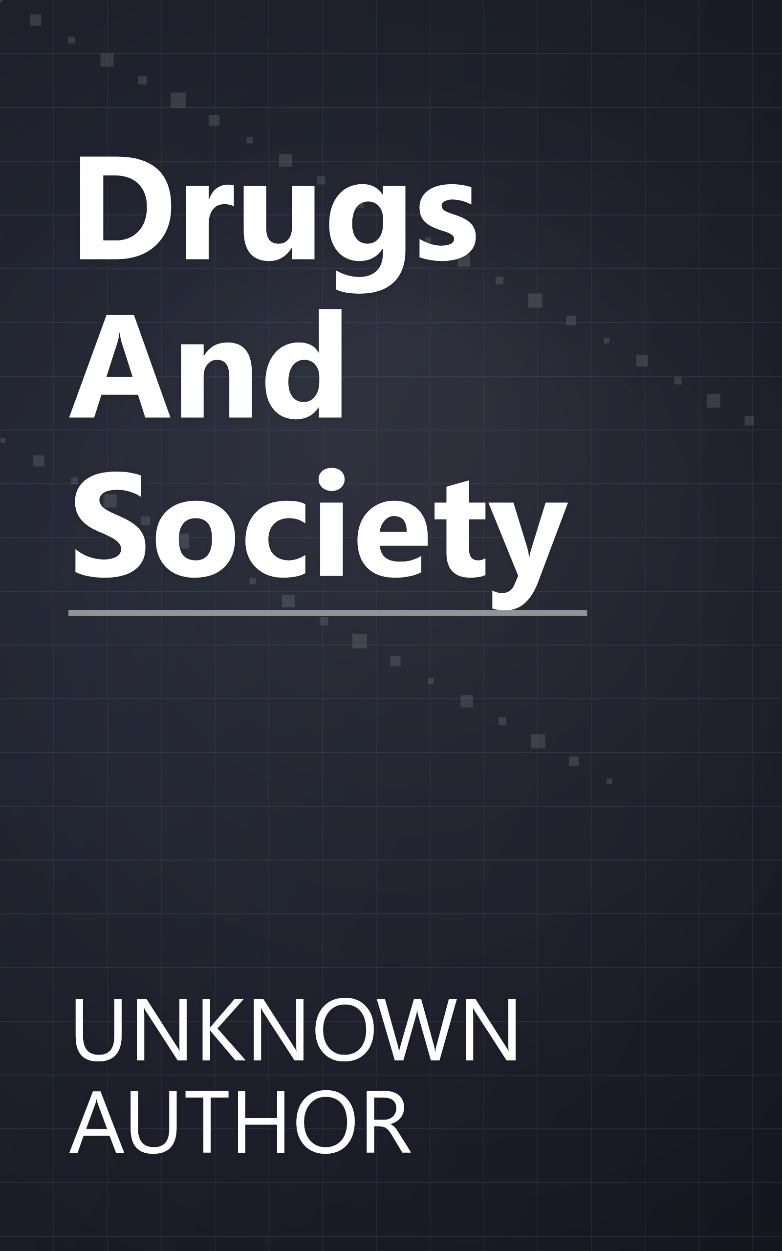 Drugs And Society book cover