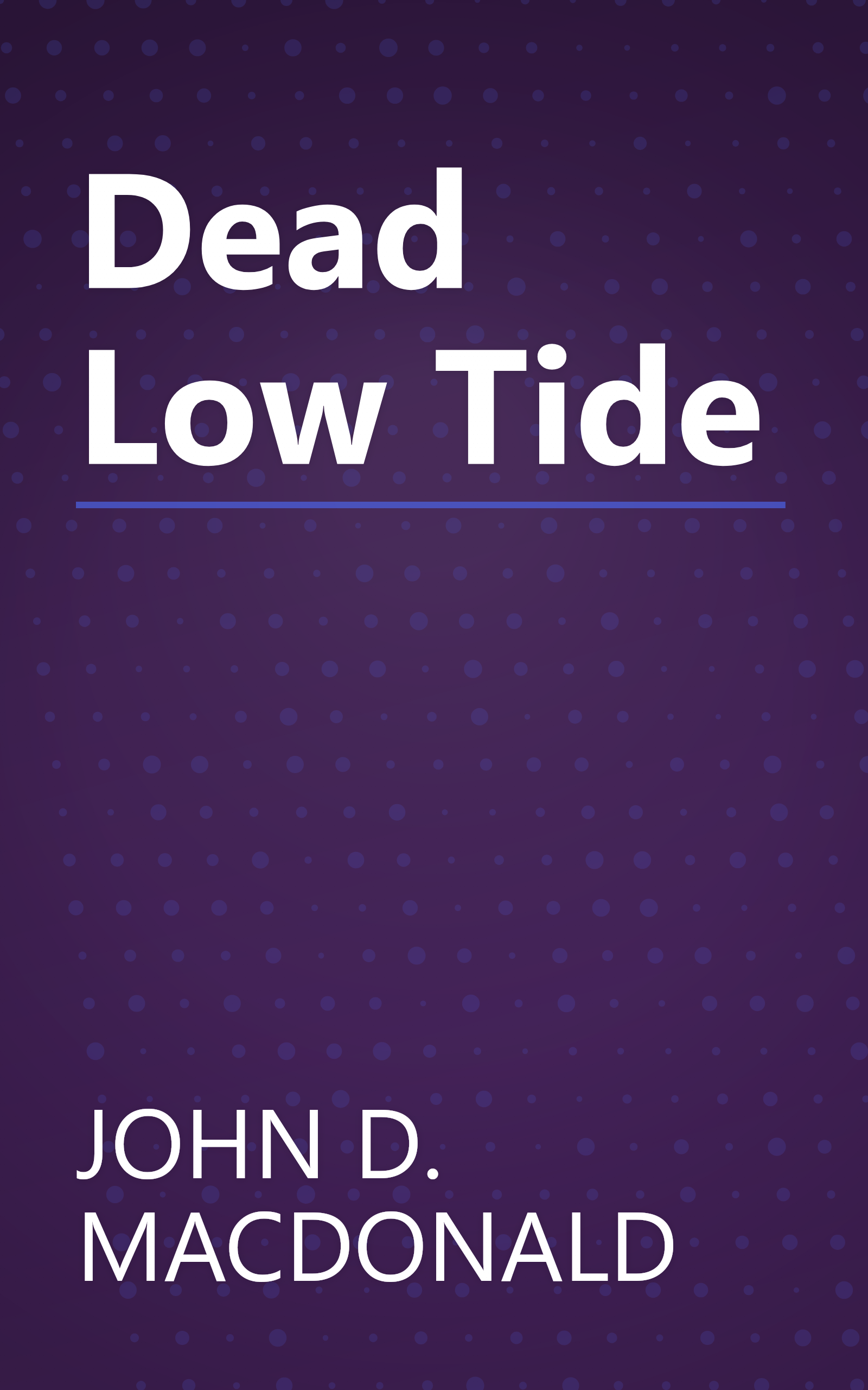 Dead Low Tide book cover