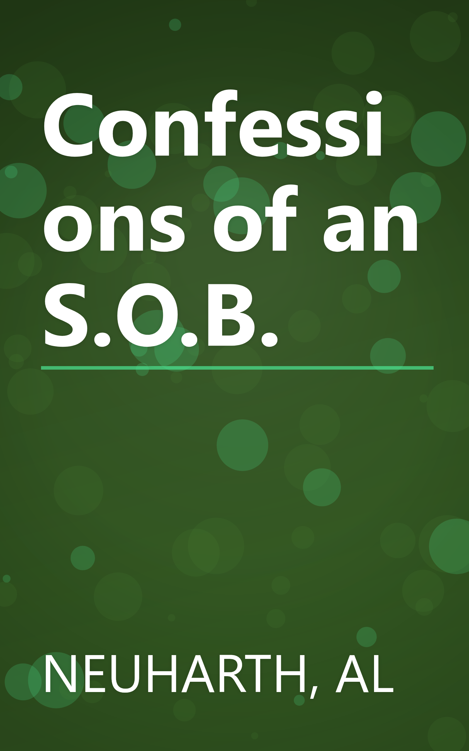Confessions of an S.O.B. book cover