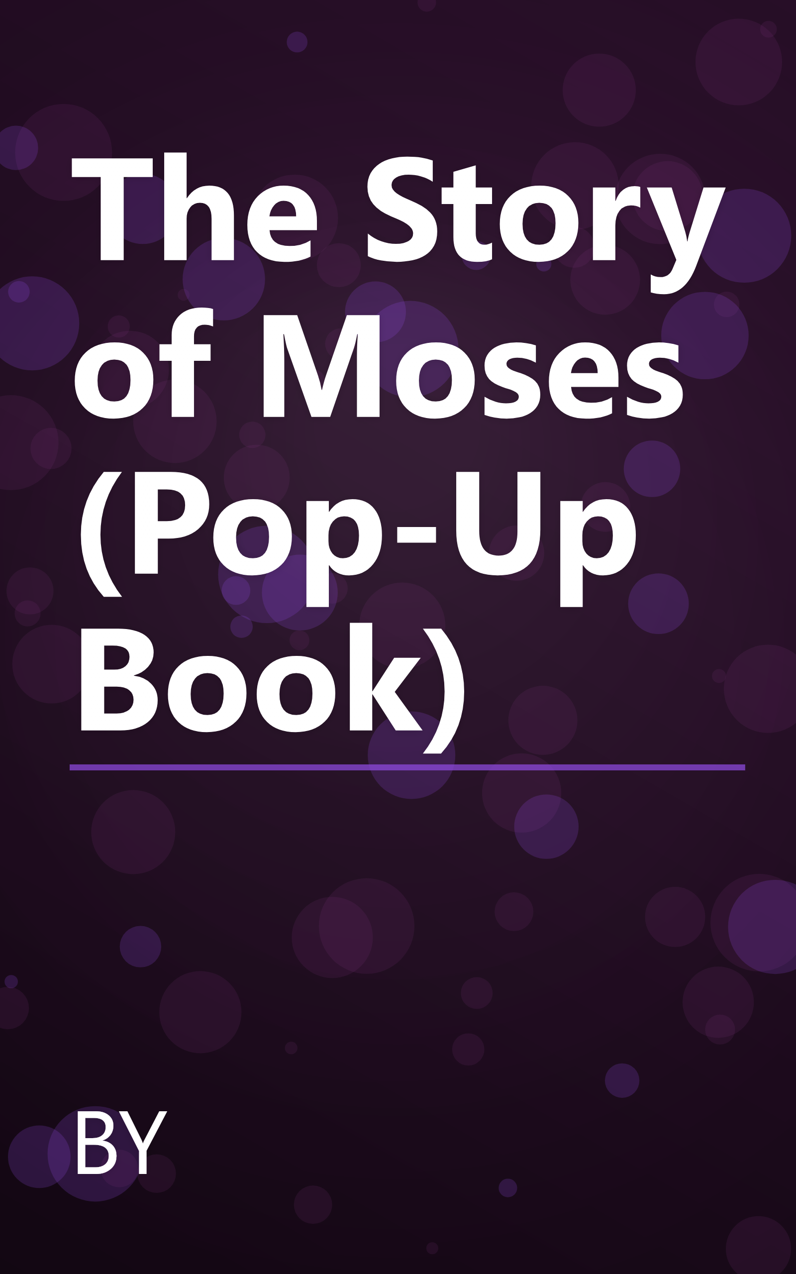 The Story of Moses (Pop-Up Book) book cover