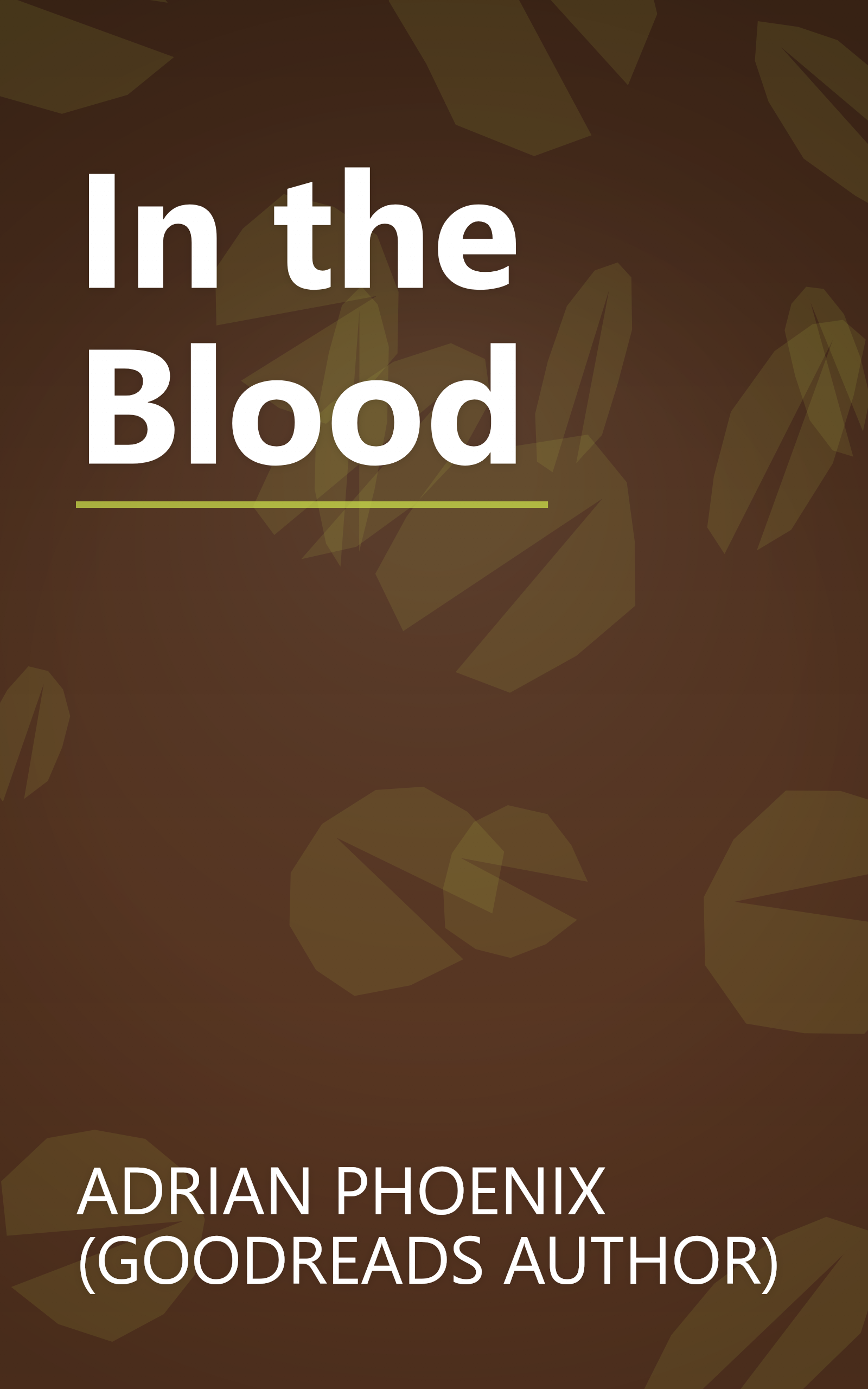 In the Blood book cover