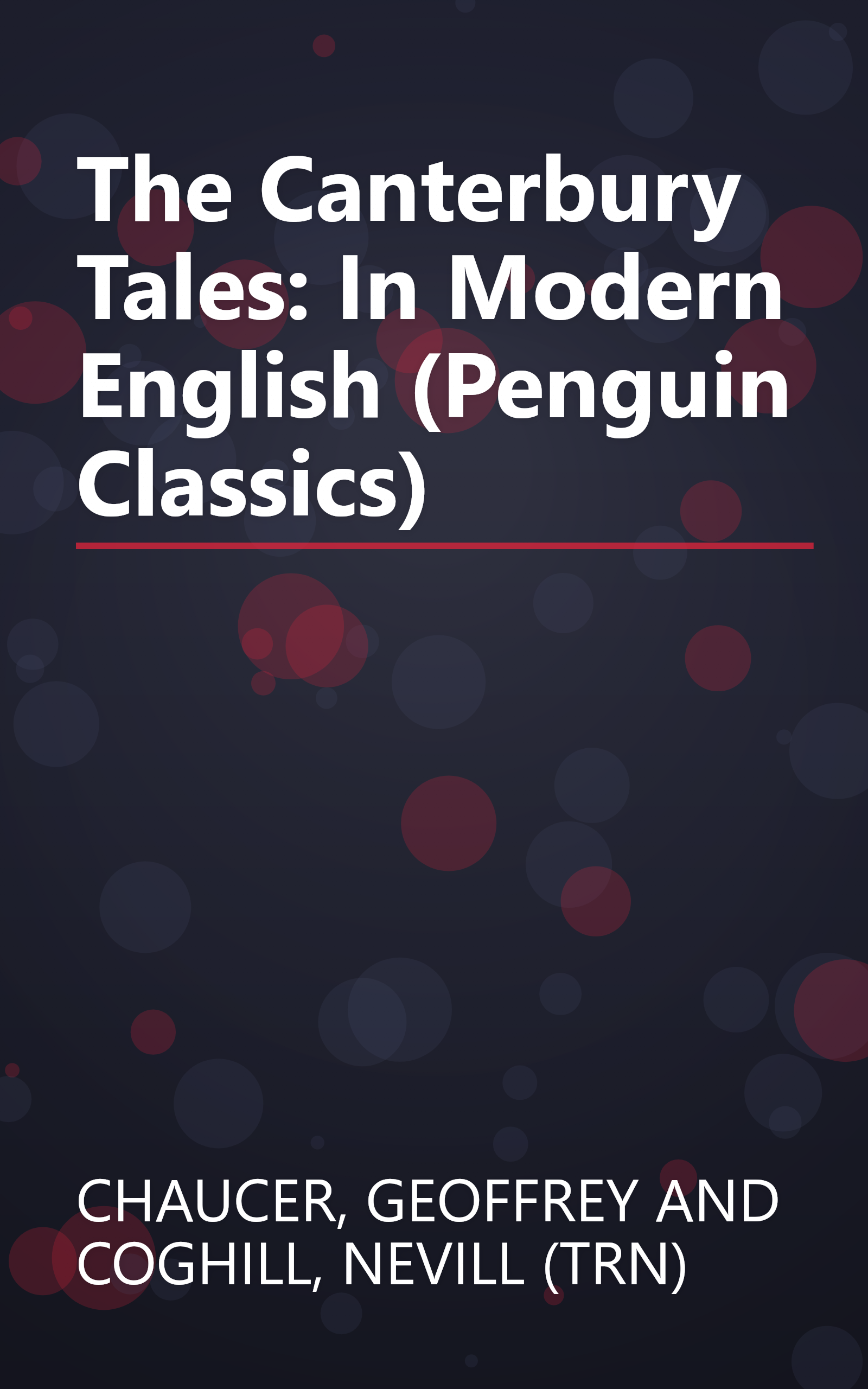 The Canterbury Tales: In Modern English (Penguin Classics) book cover