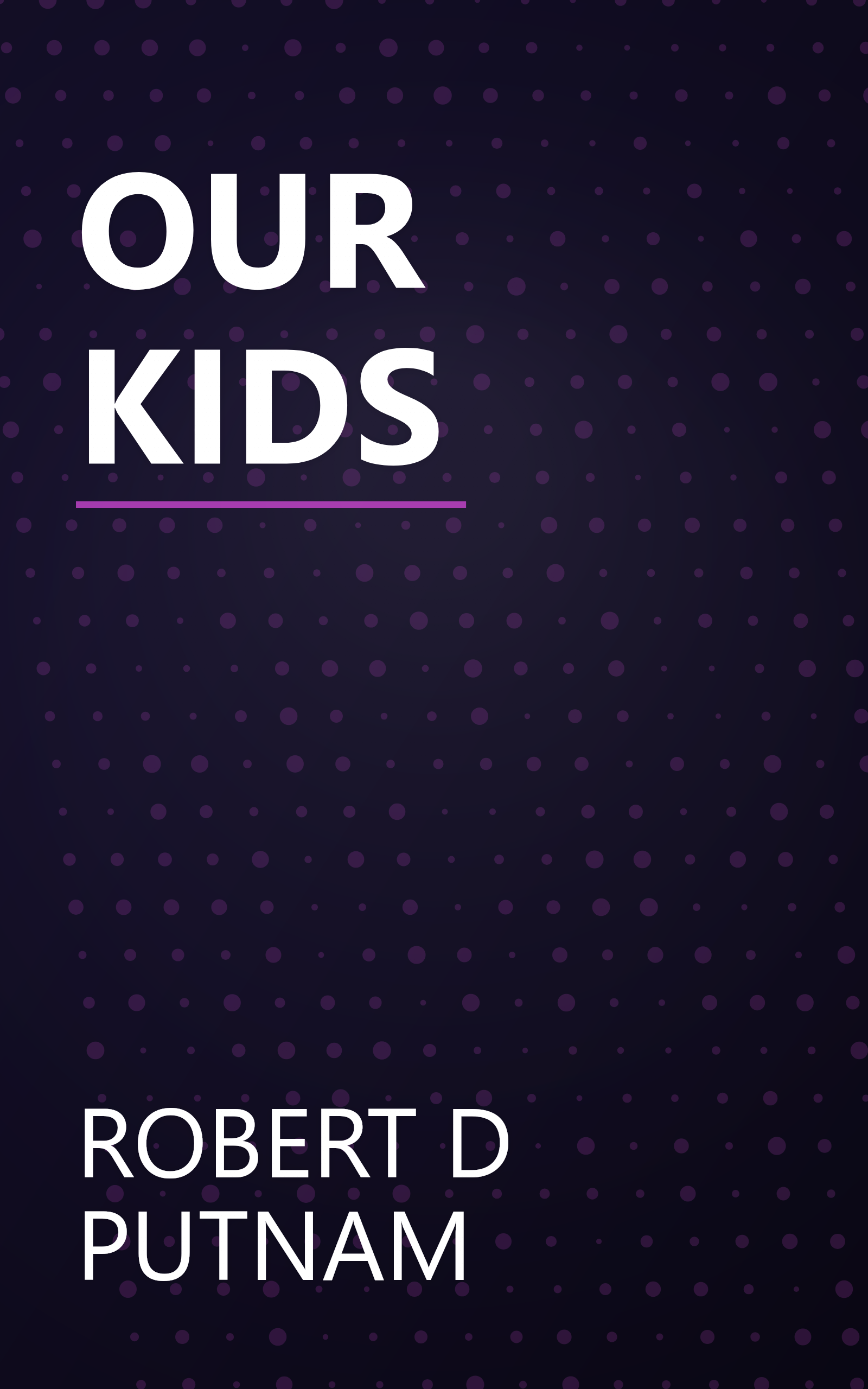 OUR KIDS book cover