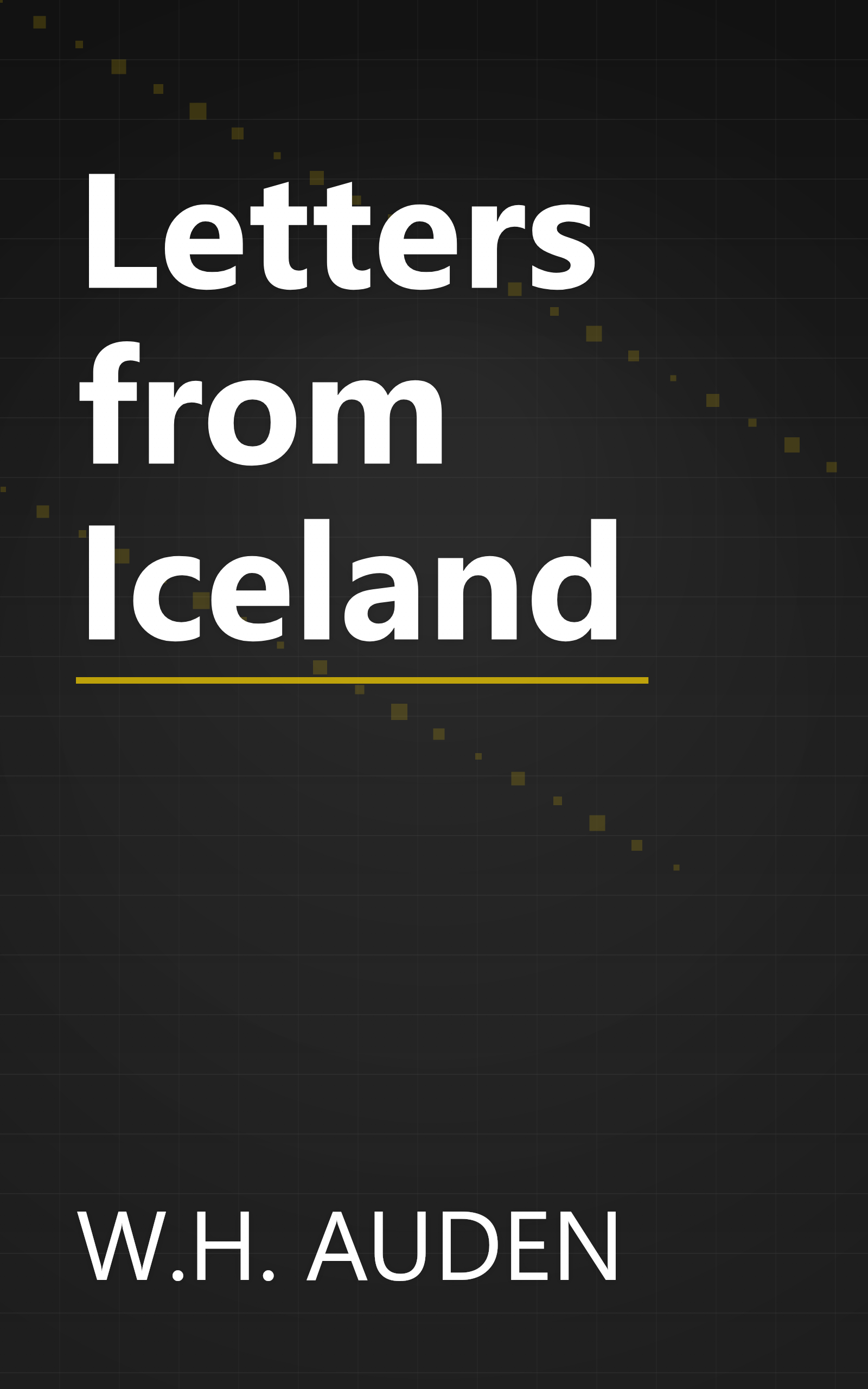 Letters from Iceland book cover