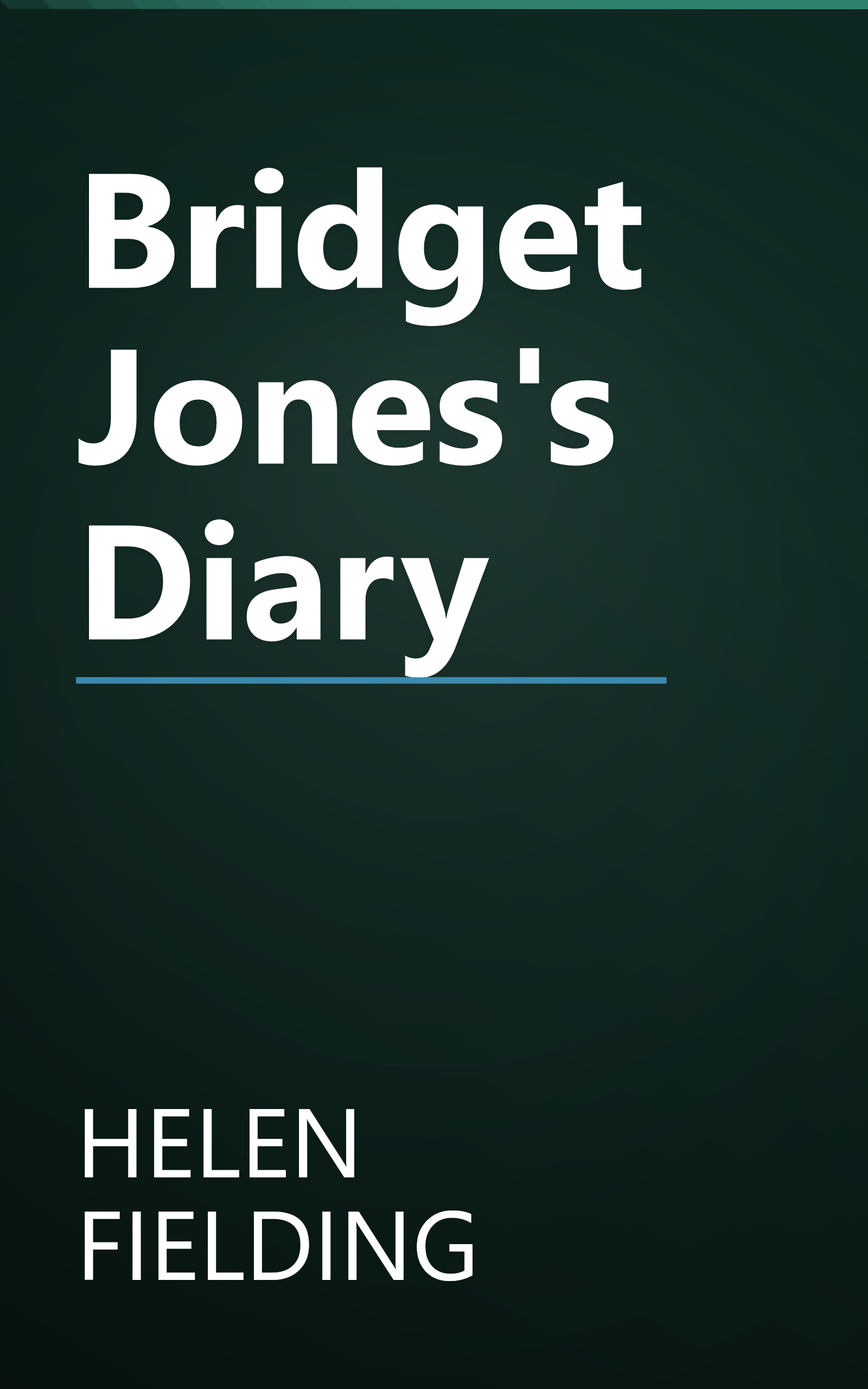 Bridget Jones's Diary book cover