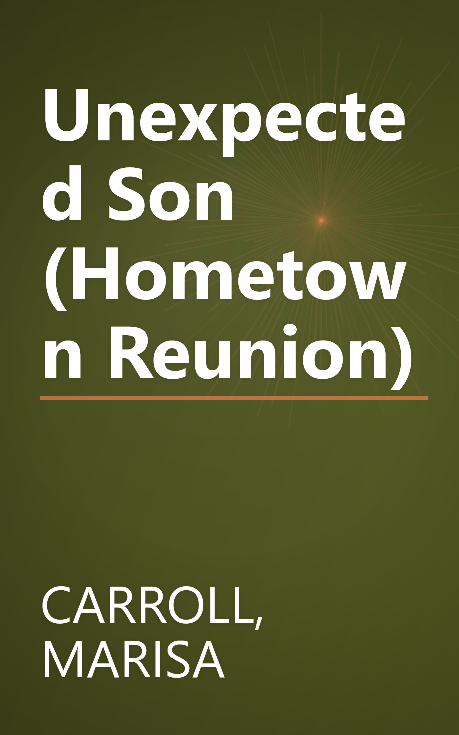 Unexpected Son  (Hometown Reunion) book cover
