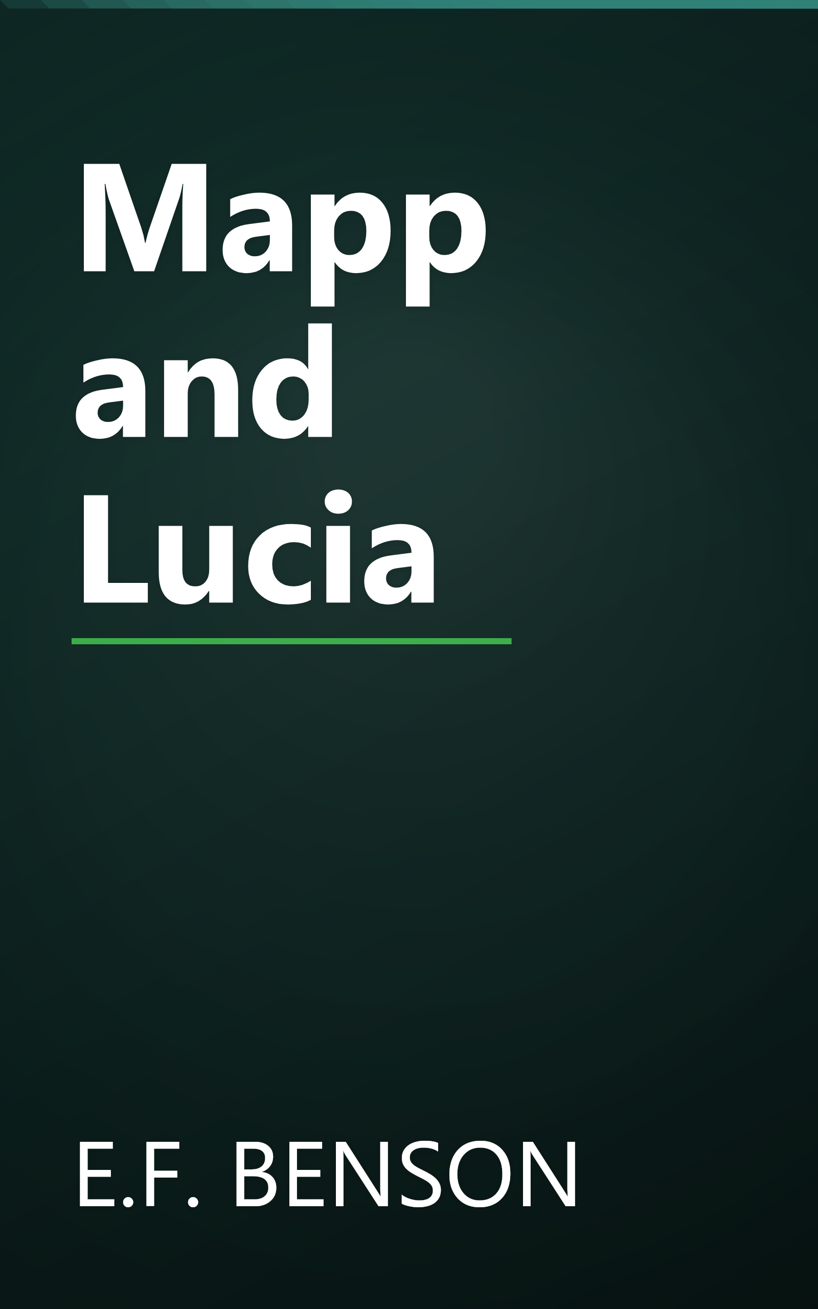Mapp and Lucia book cover