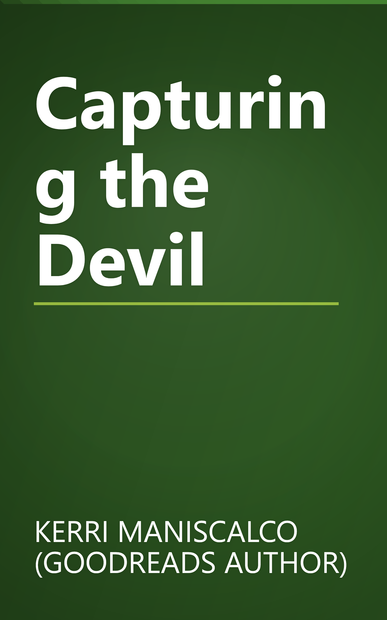 Capturing the Devil book cover