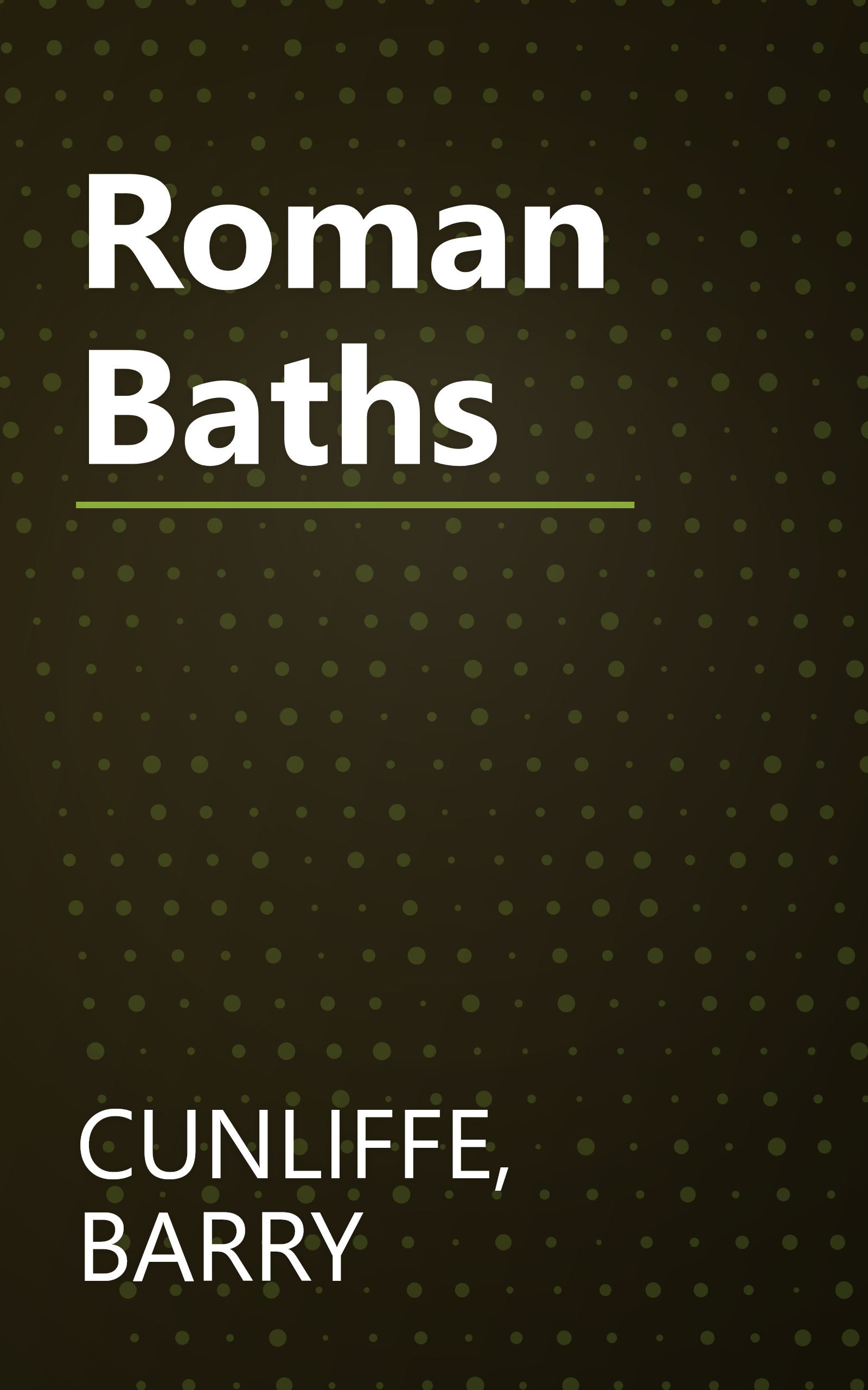 Roman Baths book cover