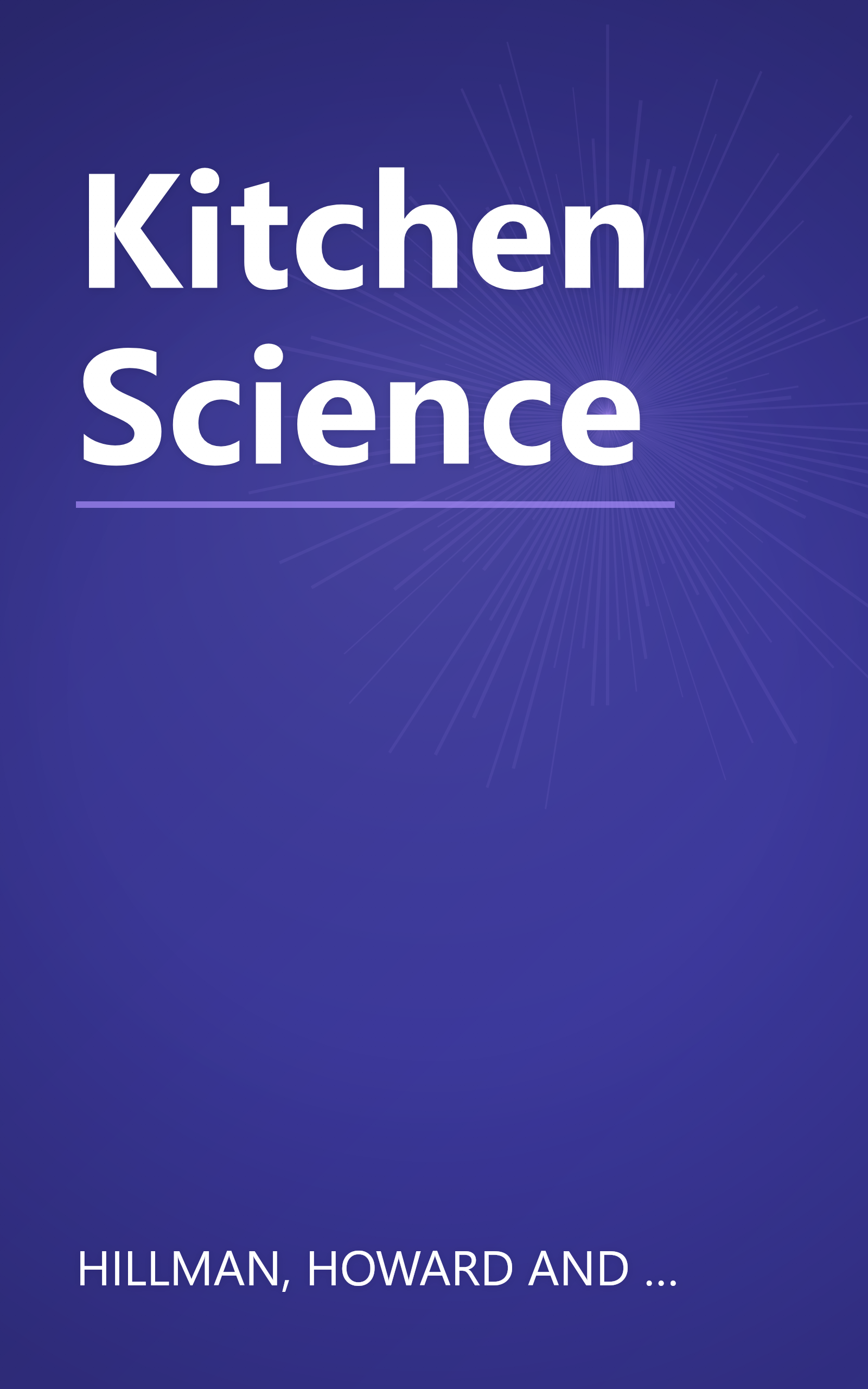 Kitchen Science book cover