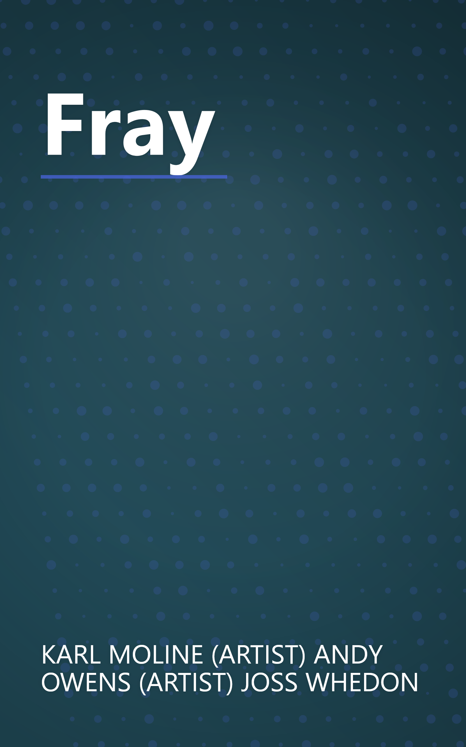 Fray book cover