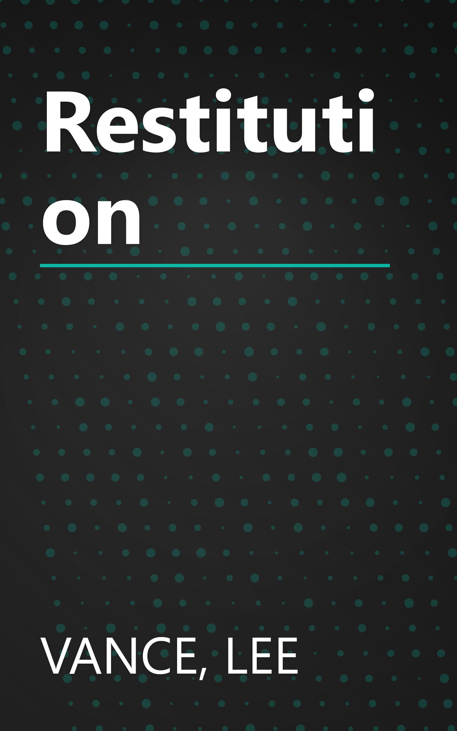 Restitution book cover