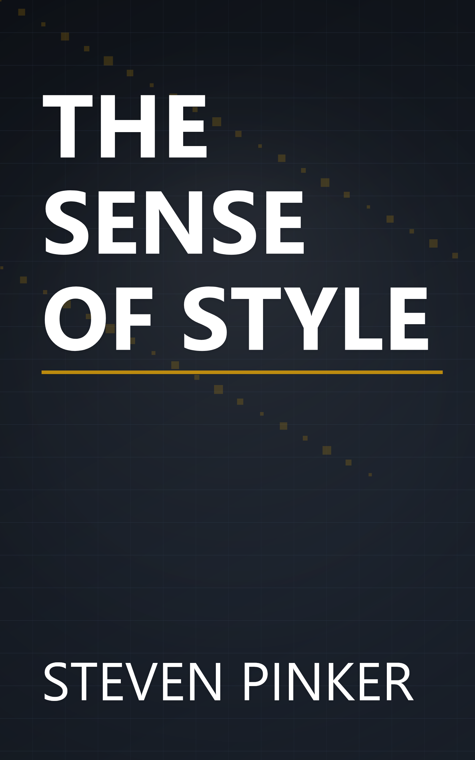 THE SENSE OF STYLE book cover