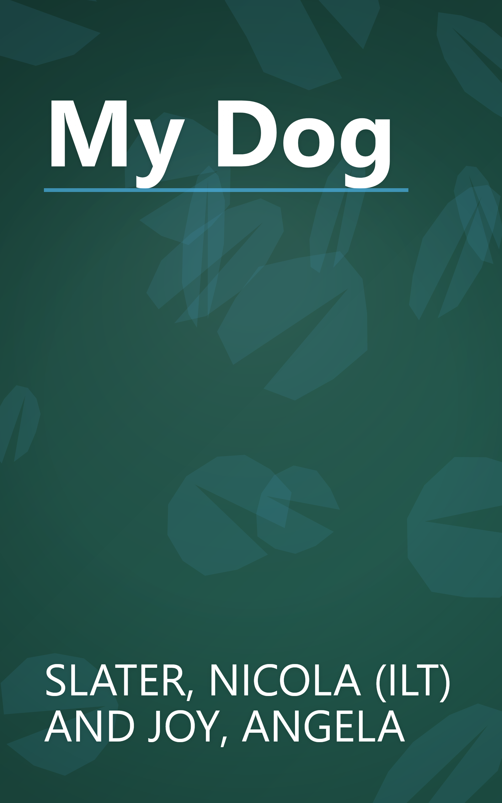 My Dog book cover