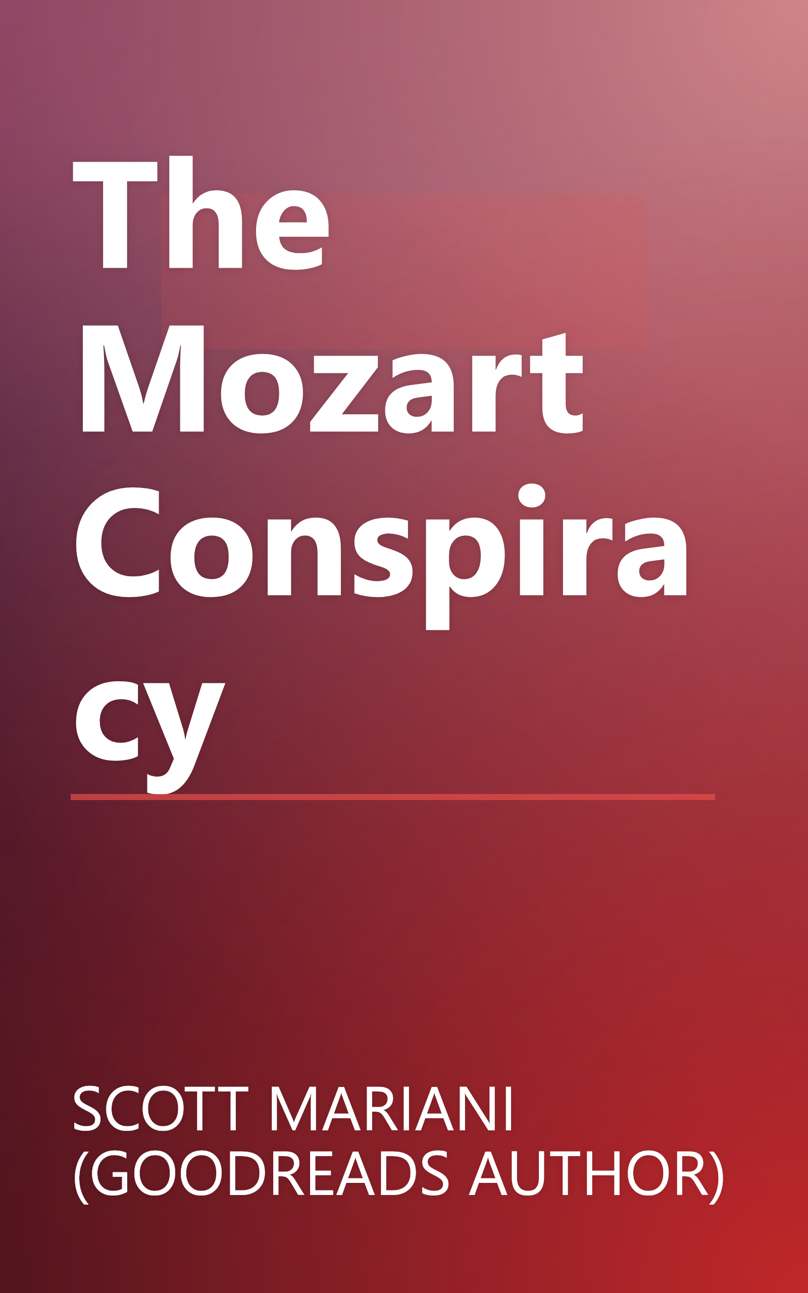 The Mozart Conspiracy book cover