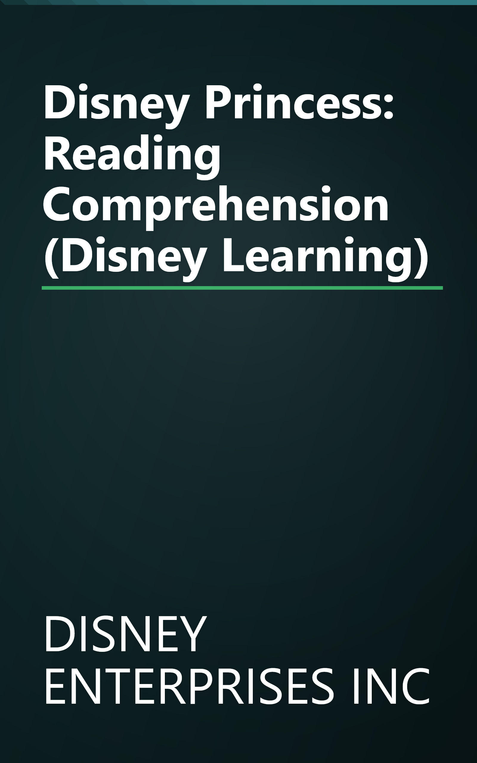 Disney Princess: Reading Comprehension (Disney Learning) book cover