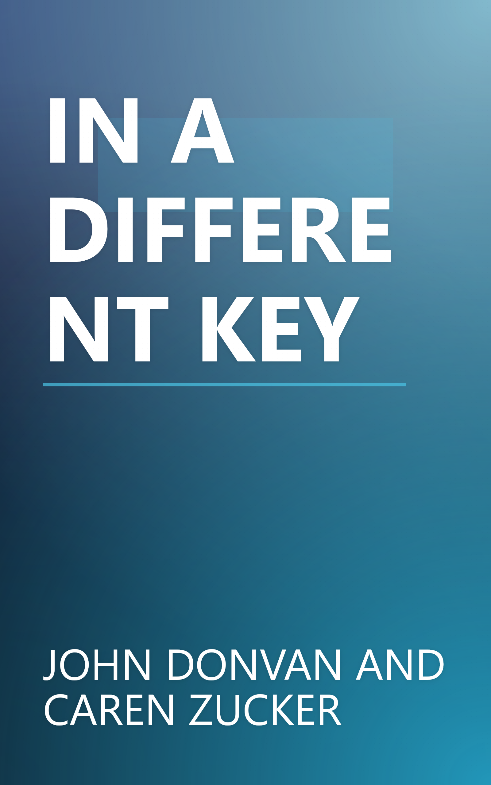 IN A DIFFERENT KEY book cover