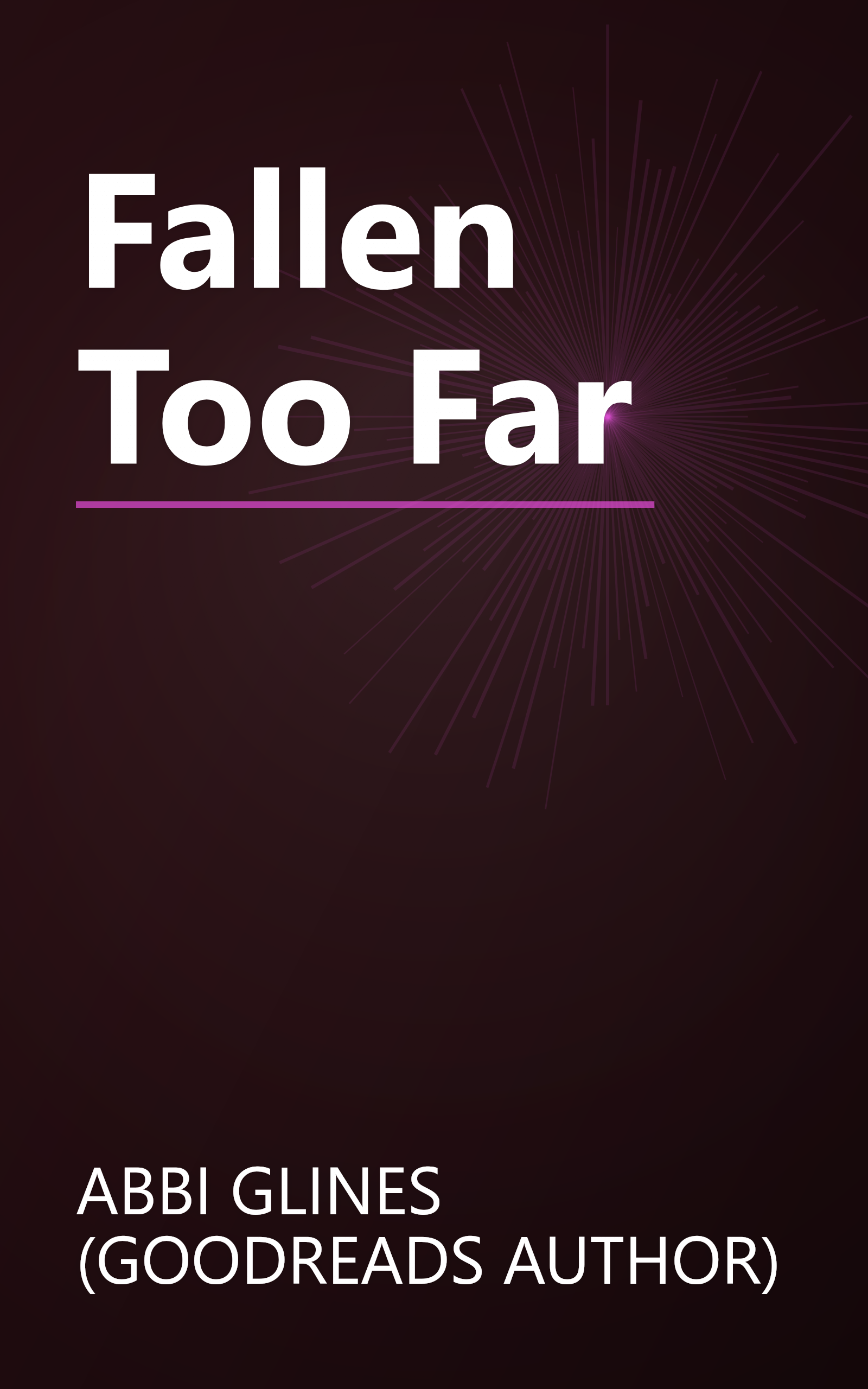 Fallen Too Far book cover