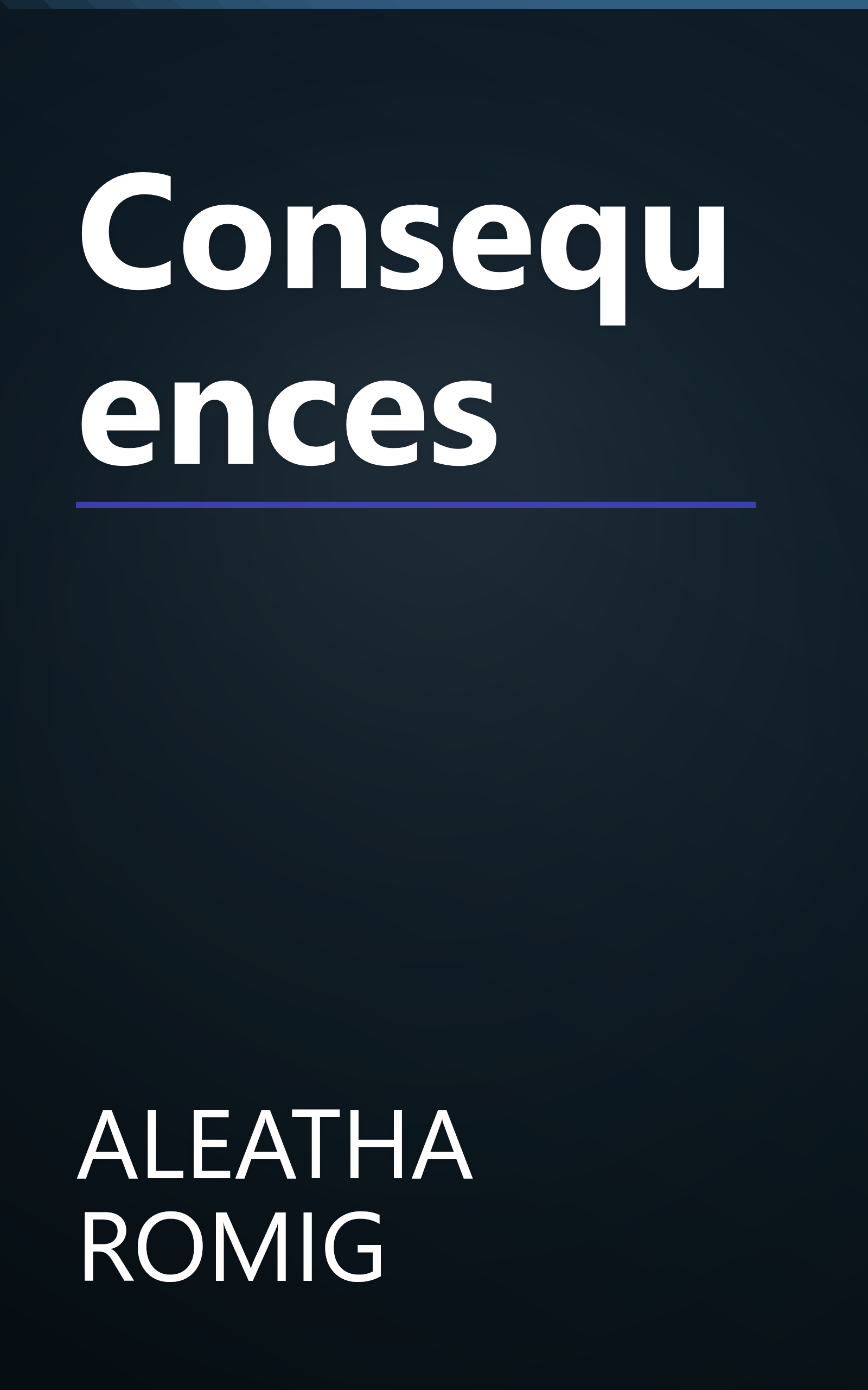 Consequences book cover