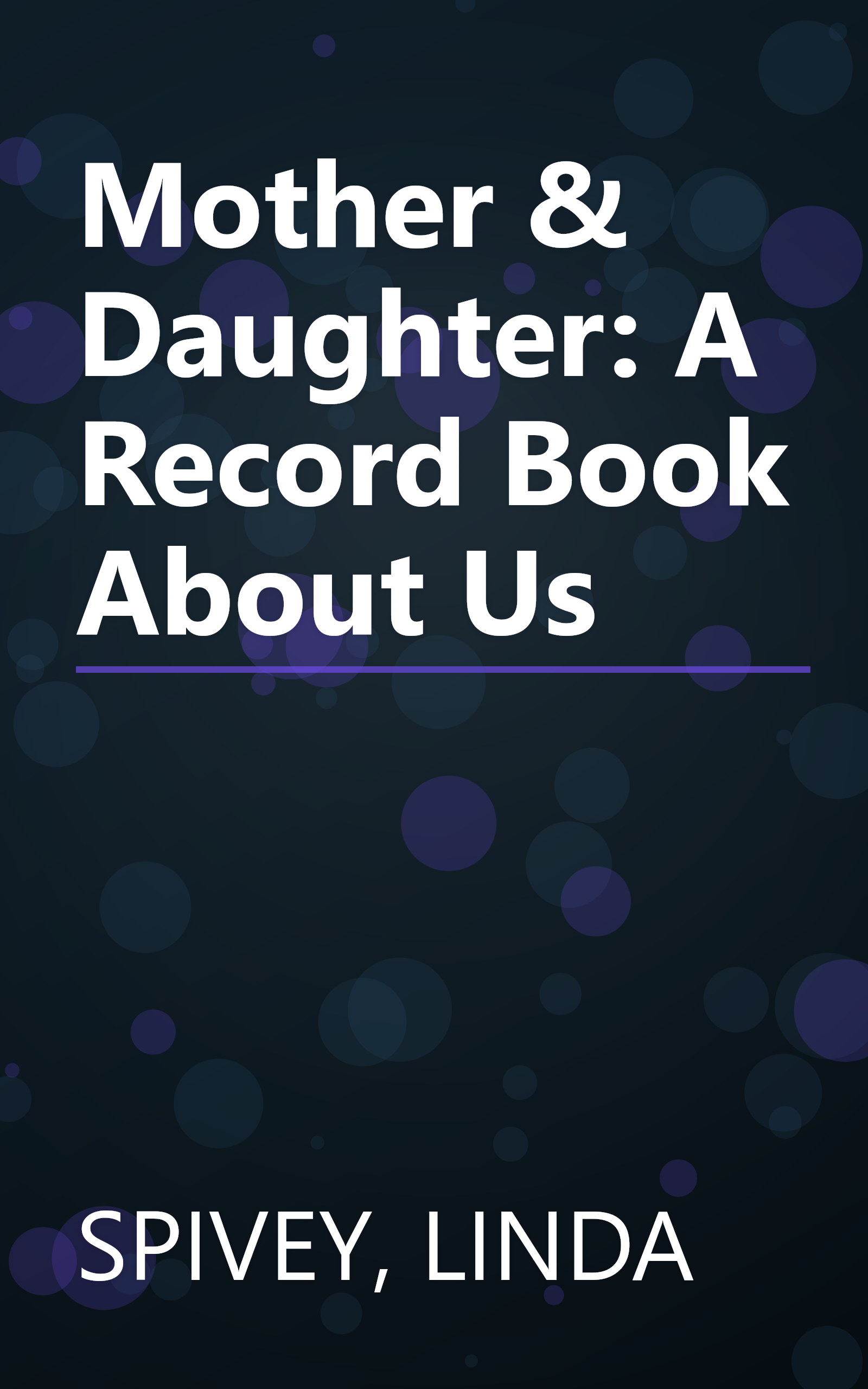 Mother & Daughter: A Record Book About Us book cover