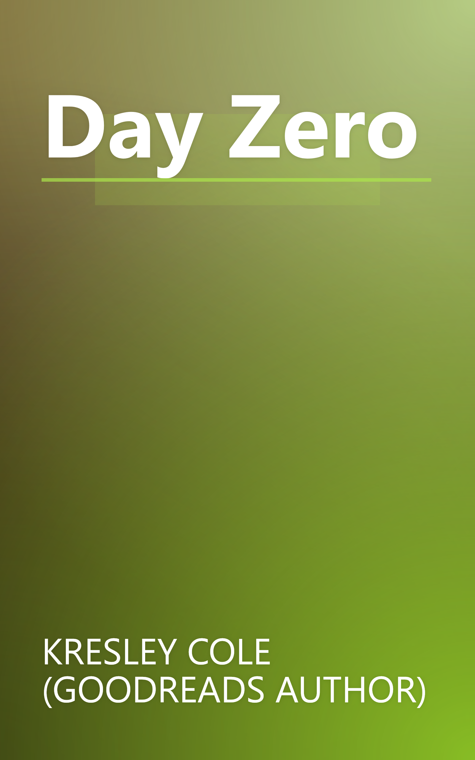 Day Zero book cover