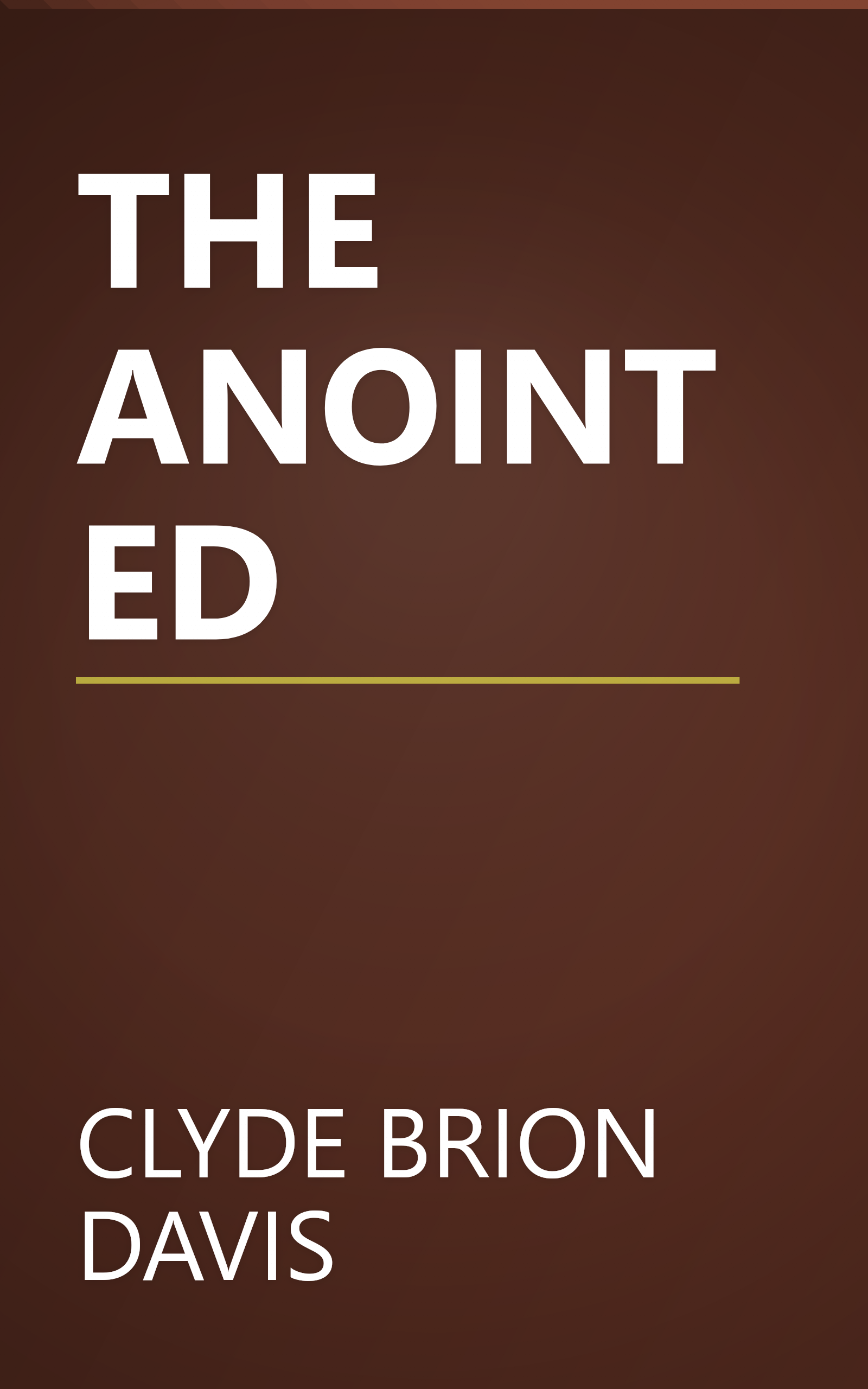 THE ANOINTED book cover