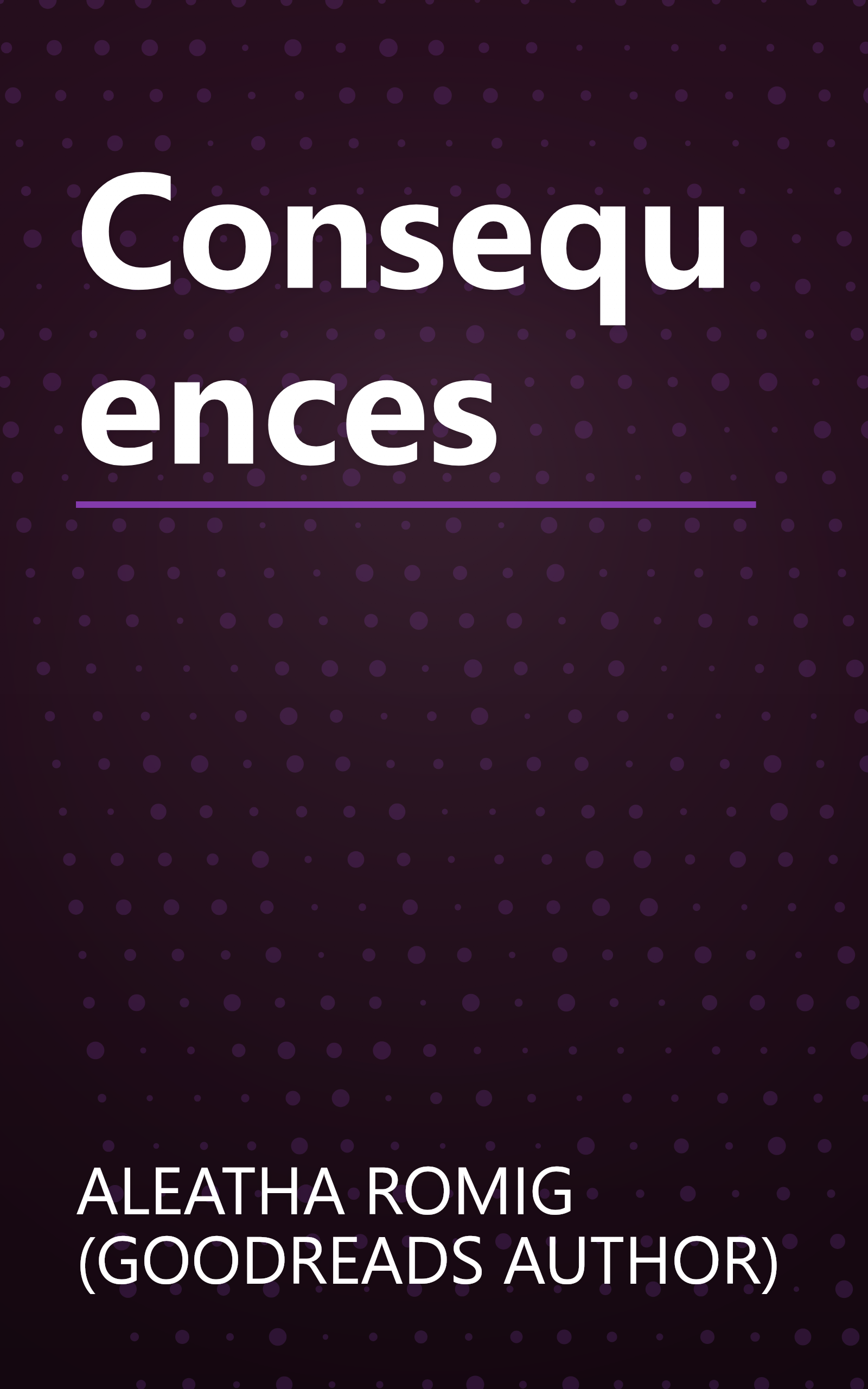 Consequences book cover