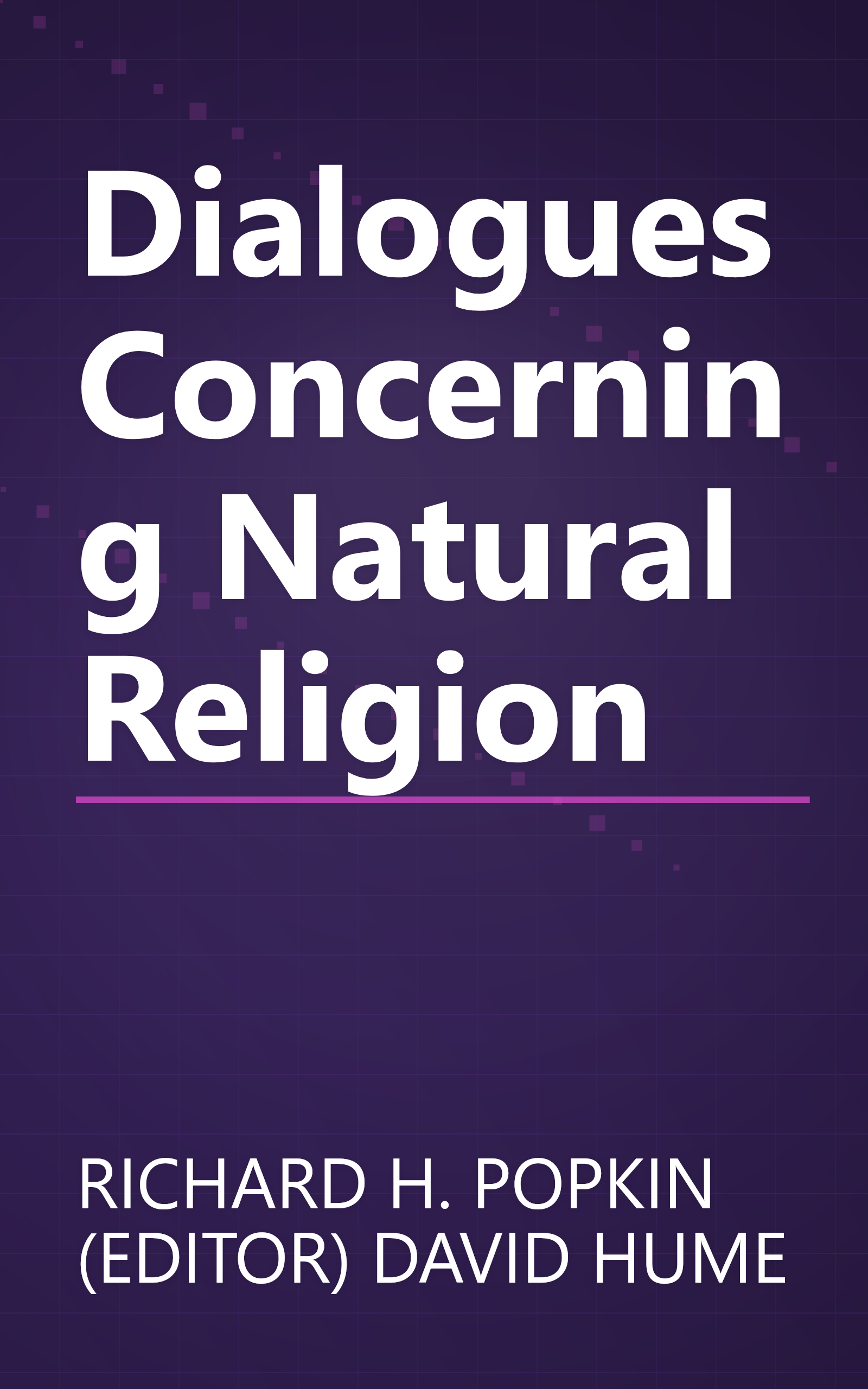 Dialogues Concerning Natural Religion book cover