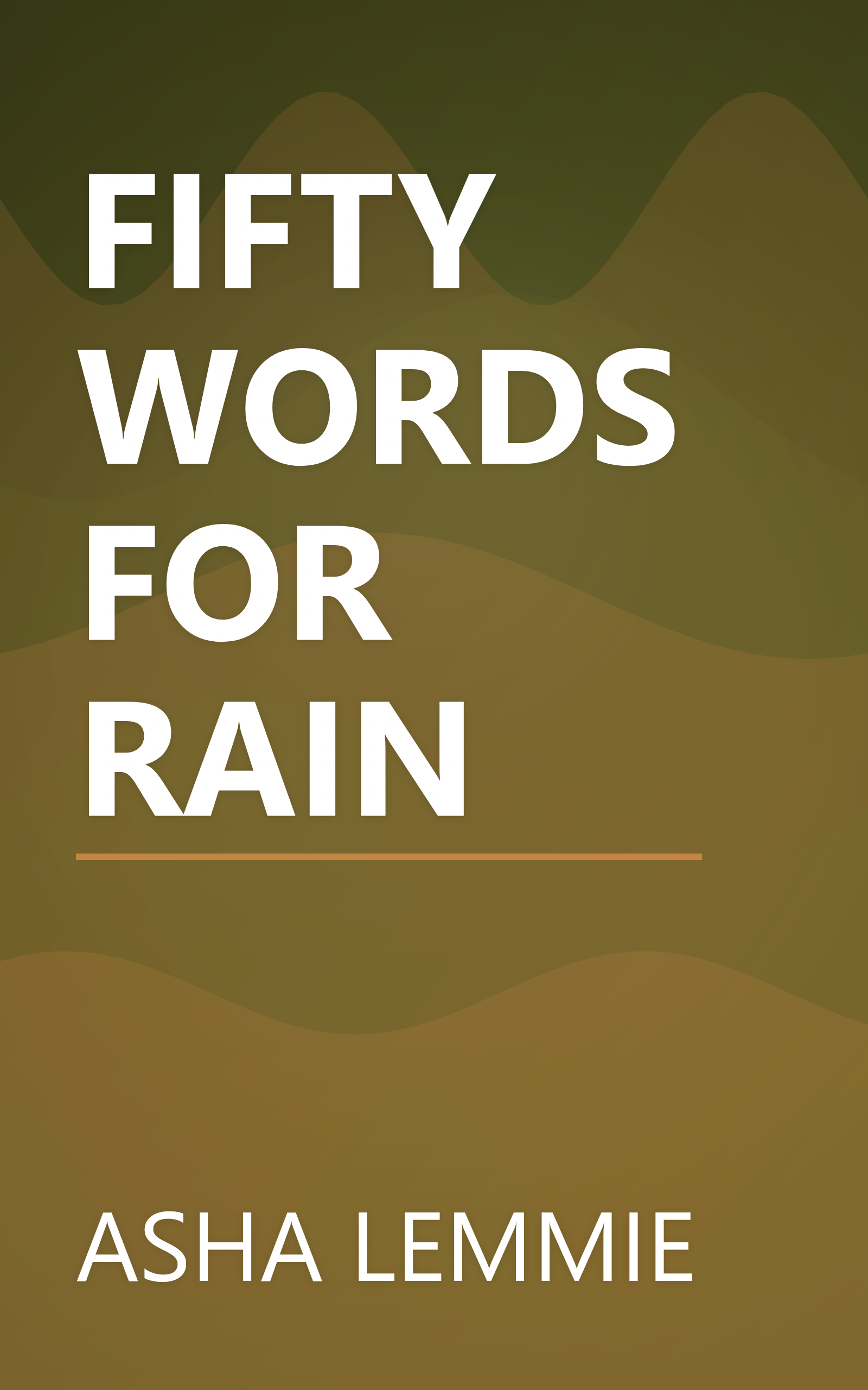 FIFTY WORDS FOR RAIN book cover
