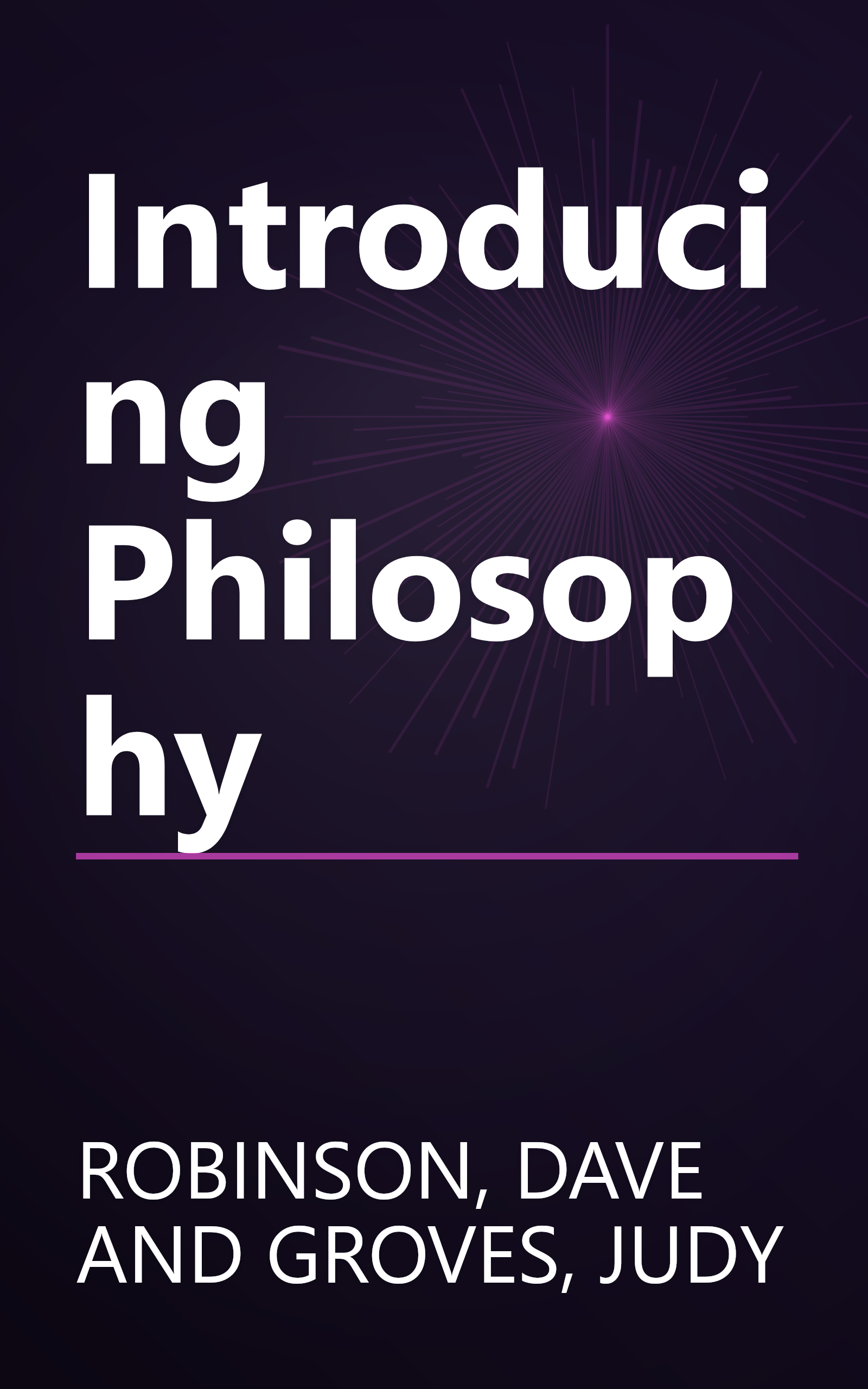 Introducing Philosophy book cover