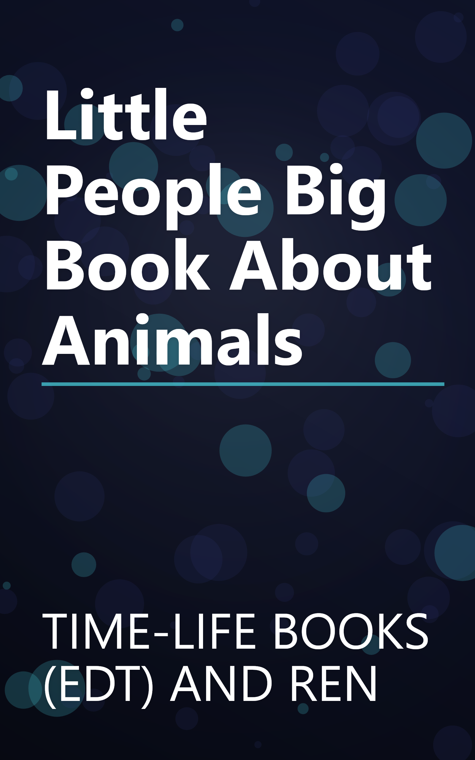 Little People Big Book About Animals book cover