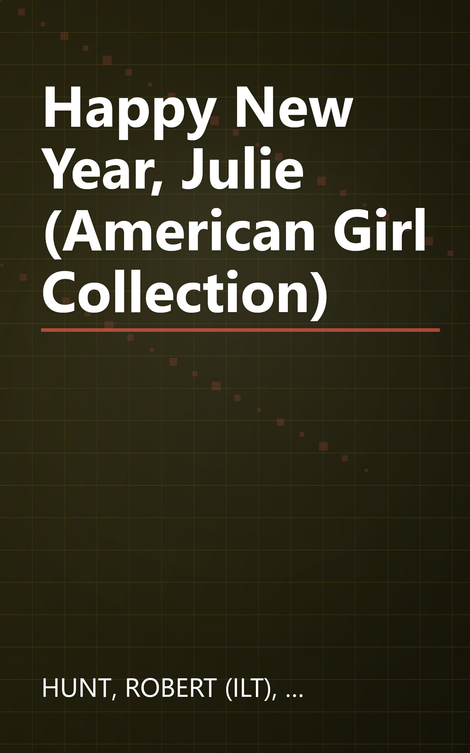 Happy New Year, Julie (American Girl Collection) book cover