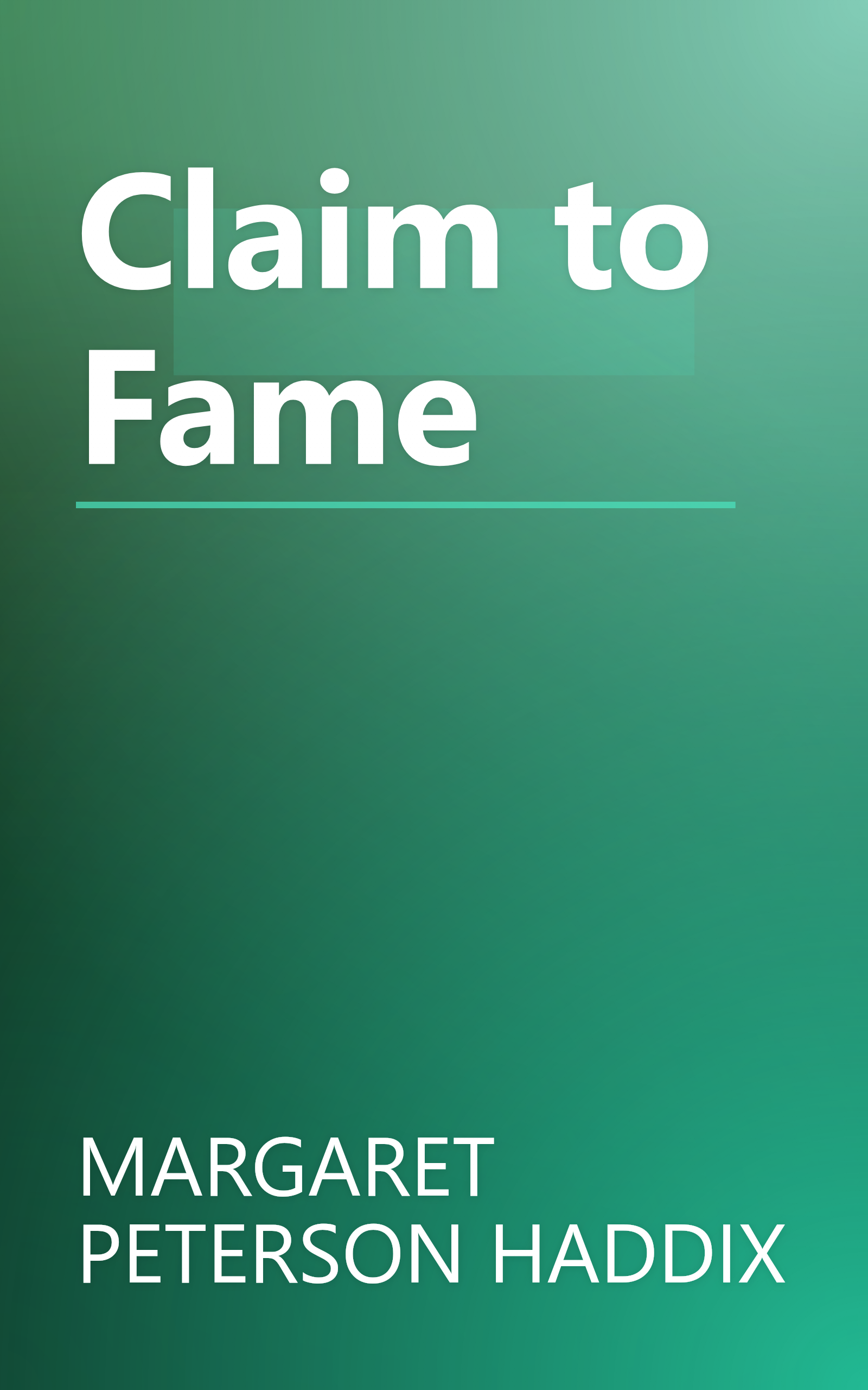Claim to Fame book cover