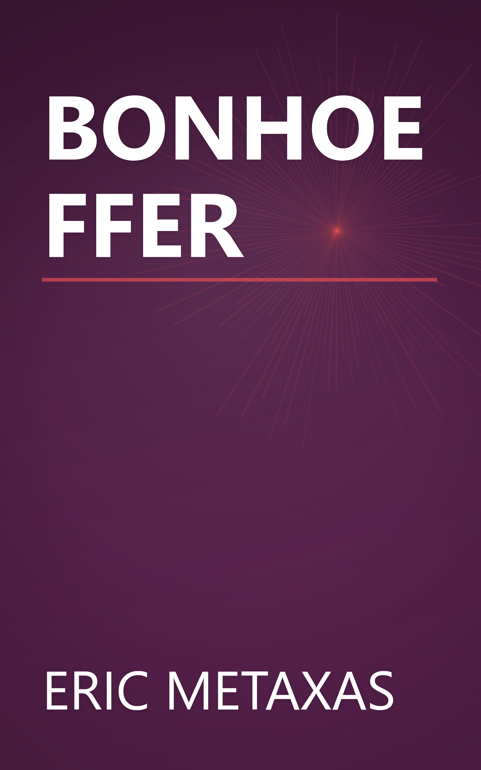 BONHOEFFER book cover