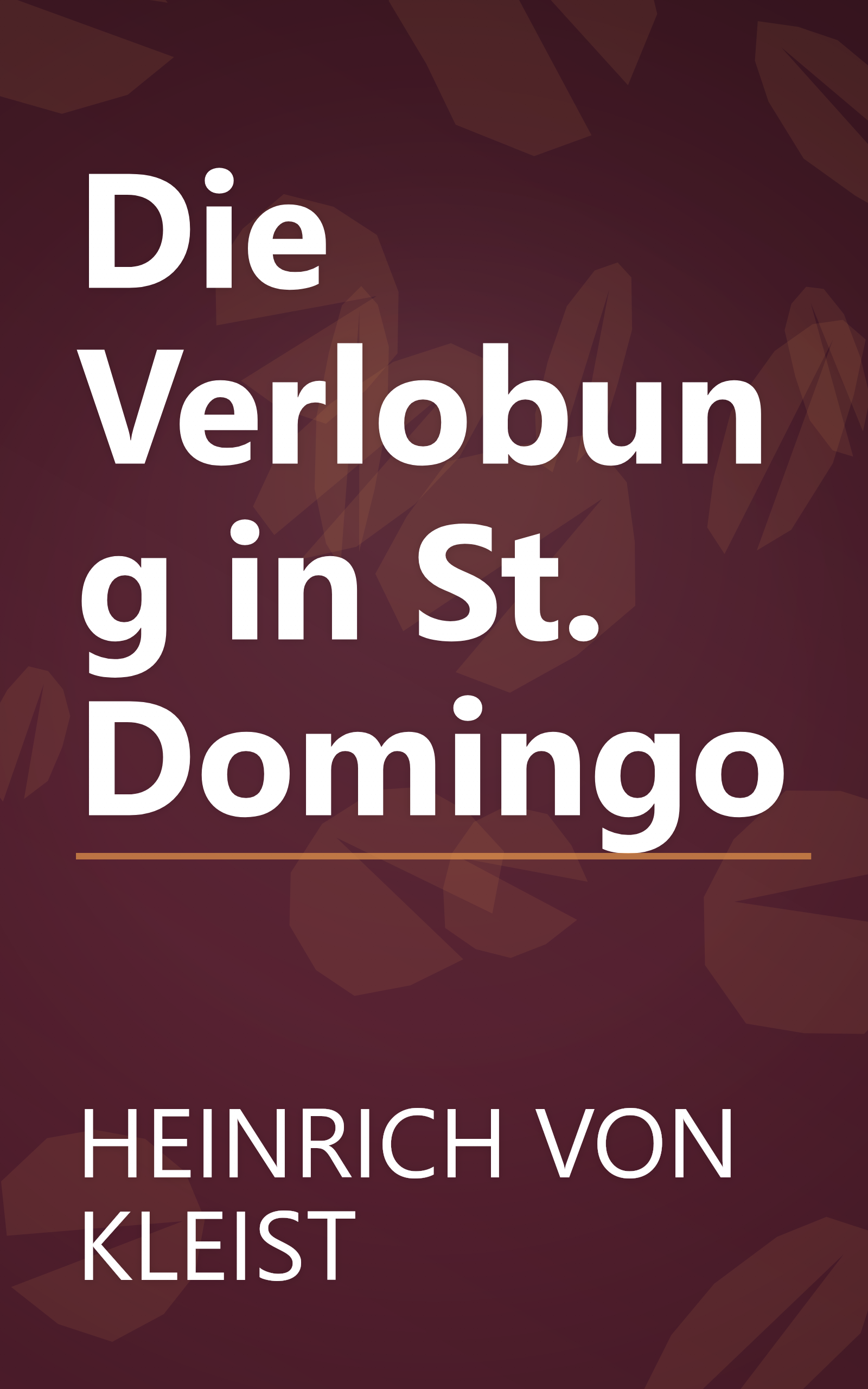 Die Verlobung in St. Domingo book cover
