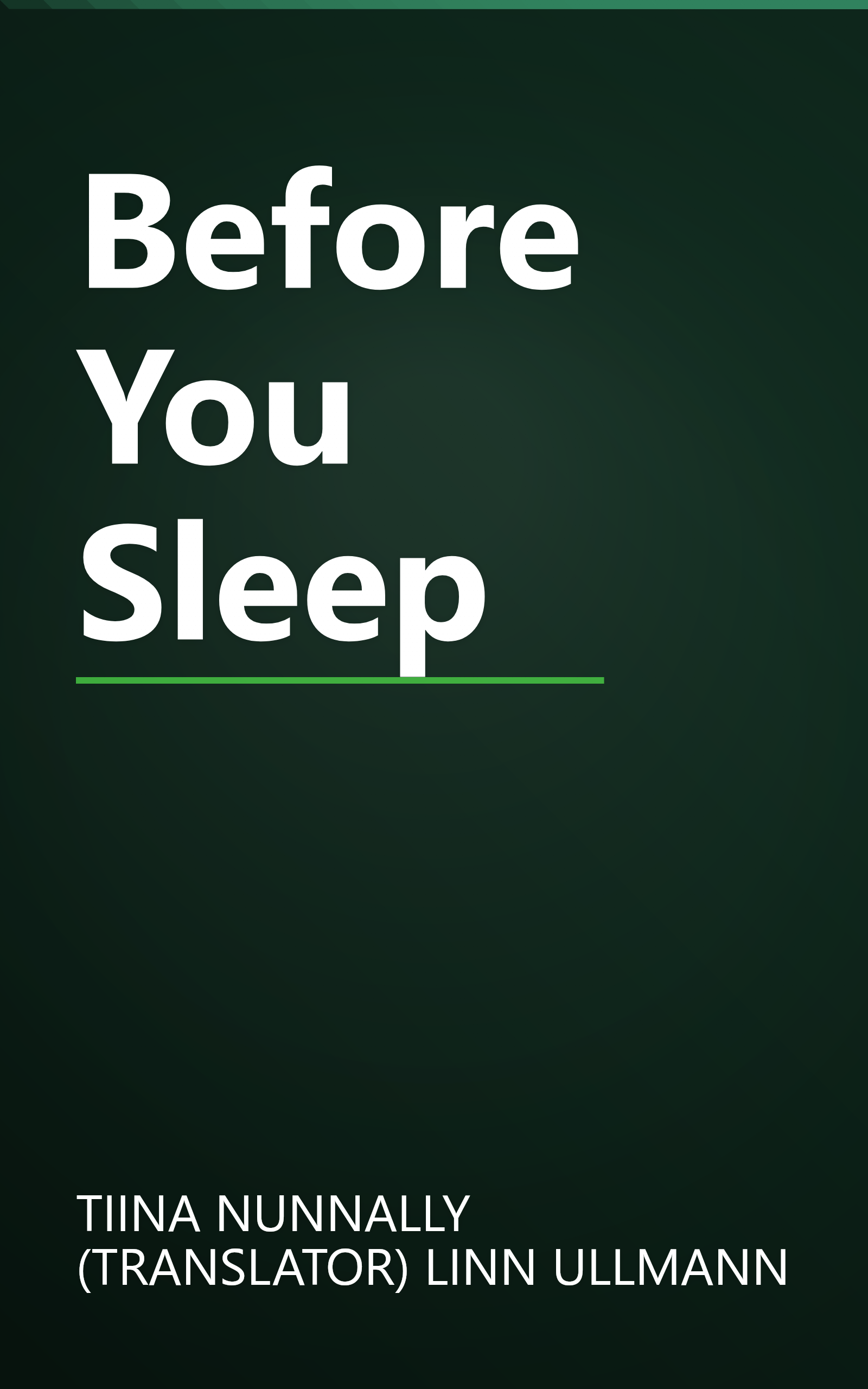 Before You Sleep book cover