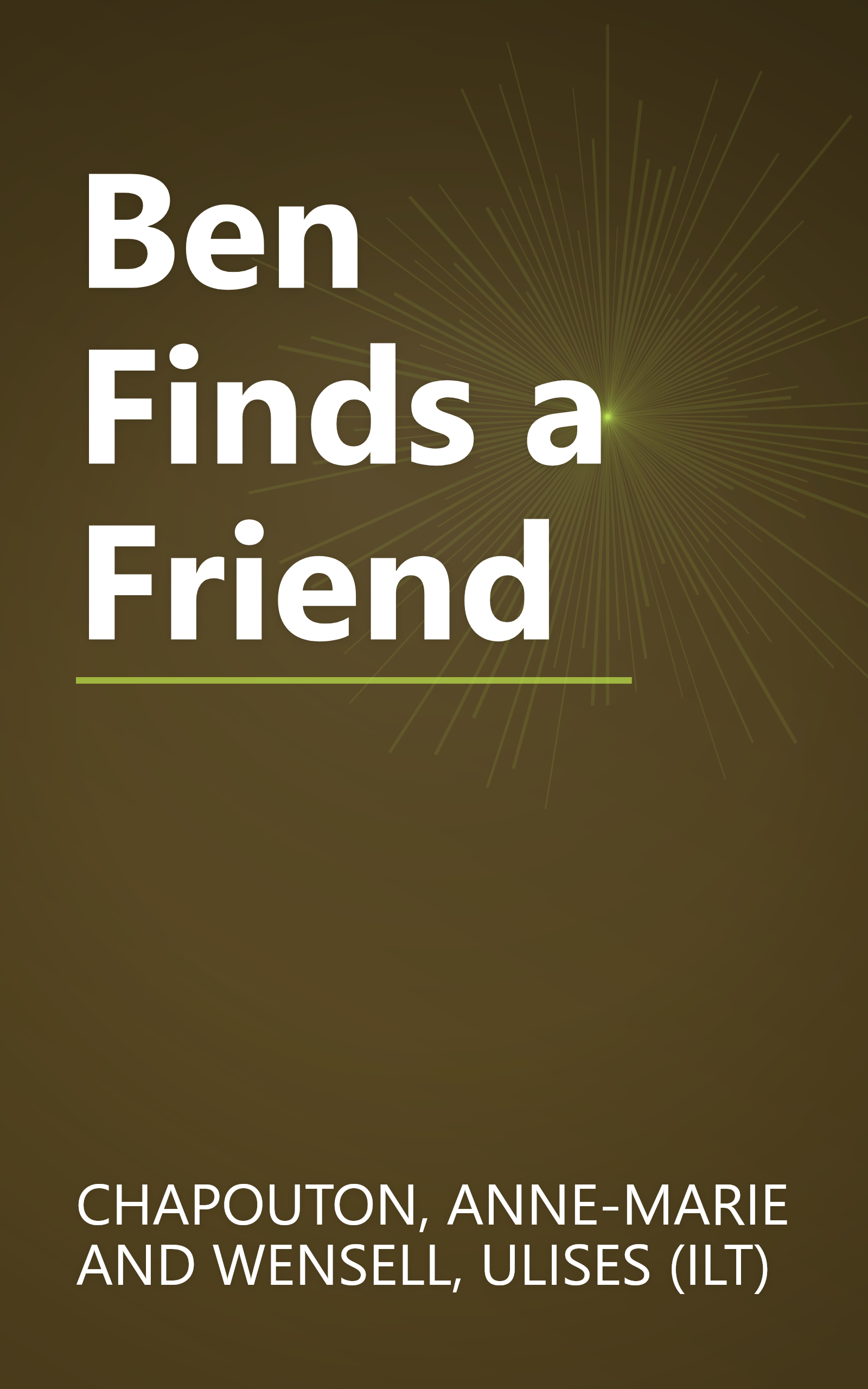 Ben Finds a Friend book cover