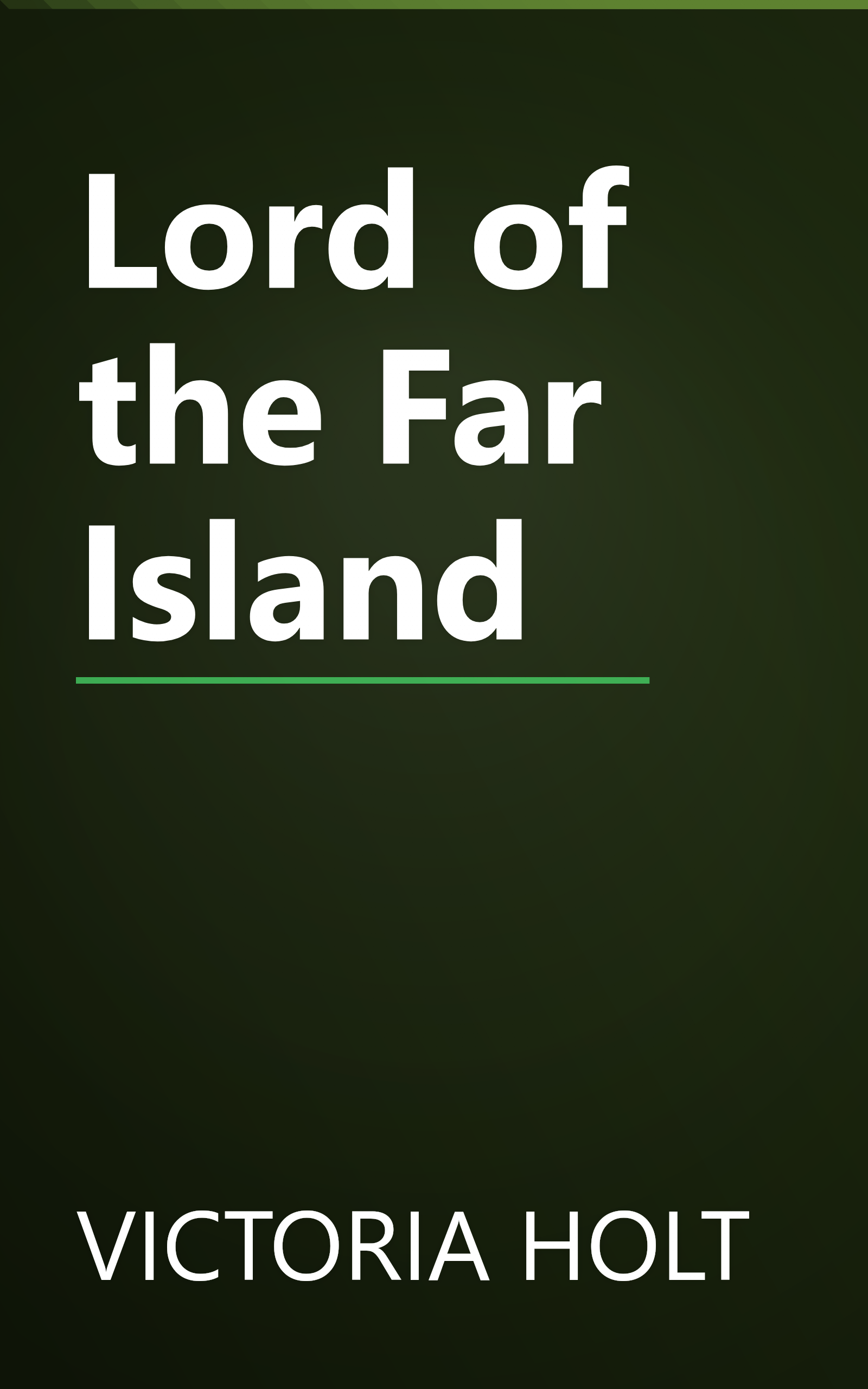 Lord of the Far Island book cover