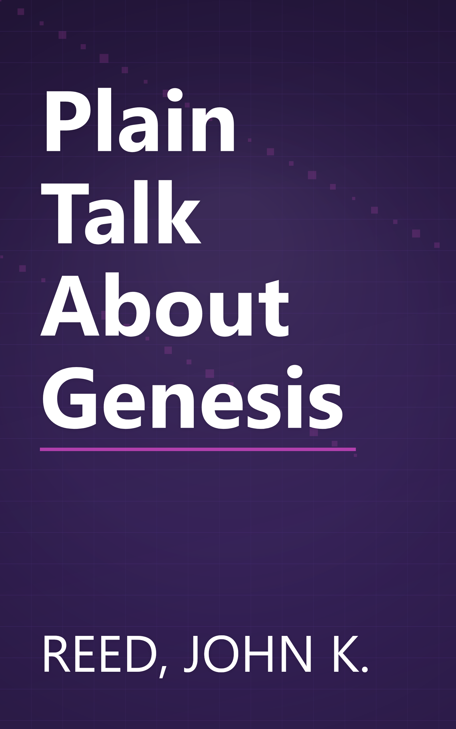 Plain Talk About Genesis book cover