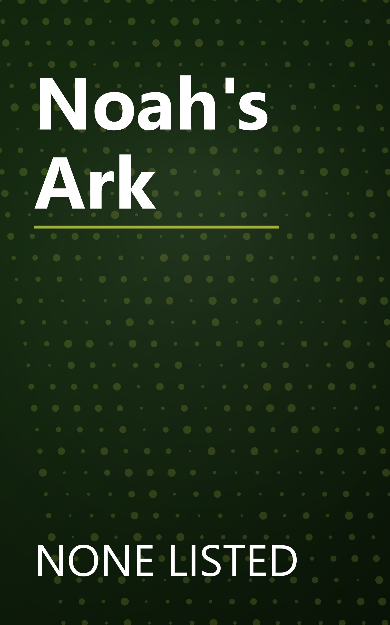 Noah's Ark book cover