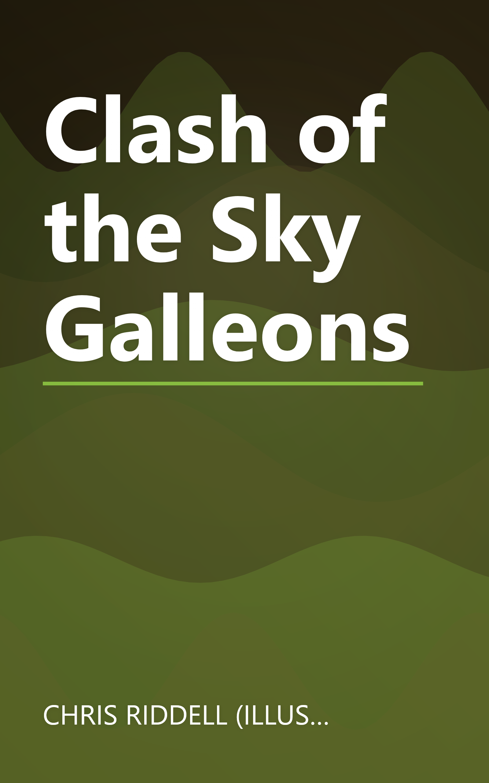 Clash of the Sky Galleons book cover