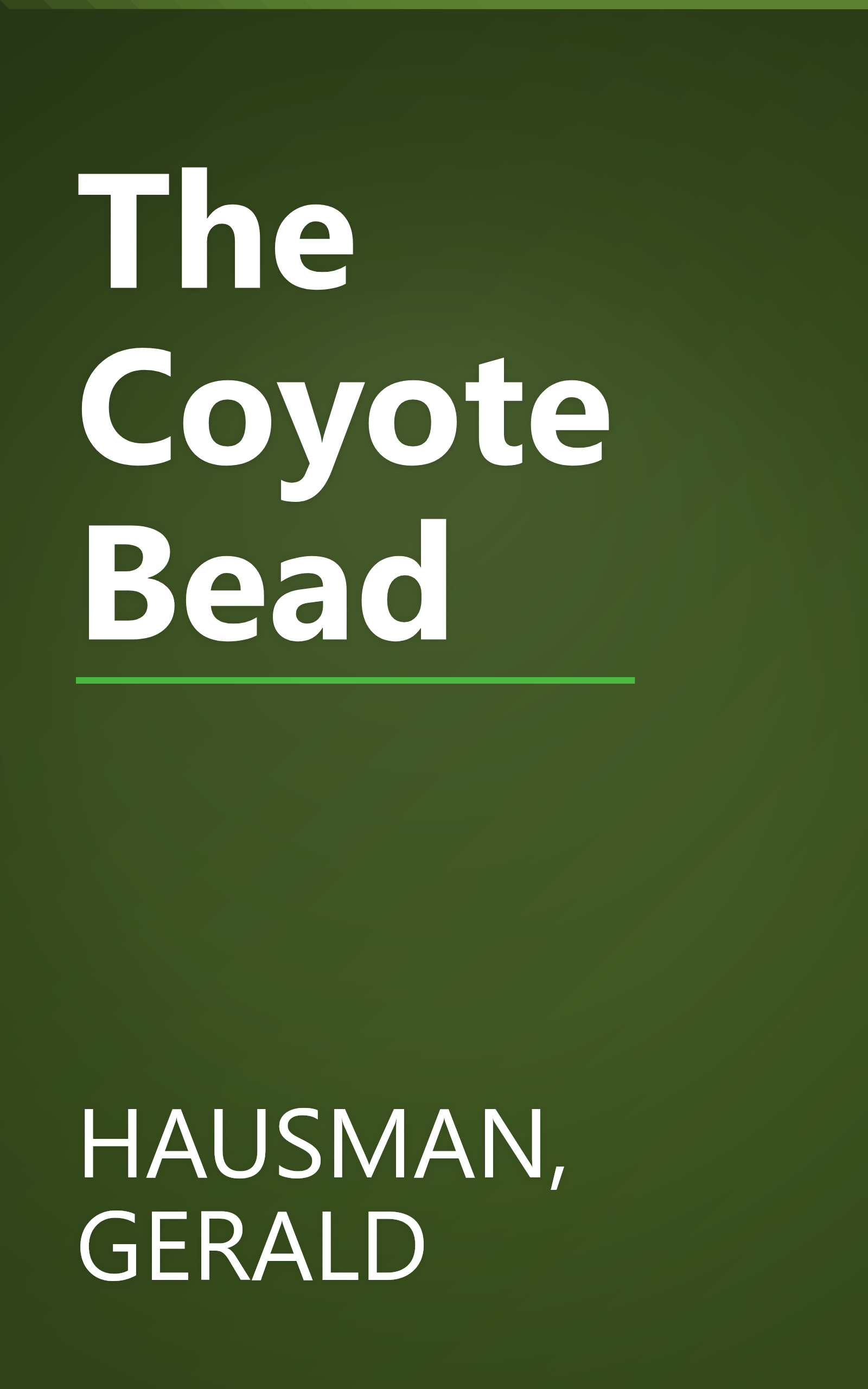 The Coyote Bead book cover
