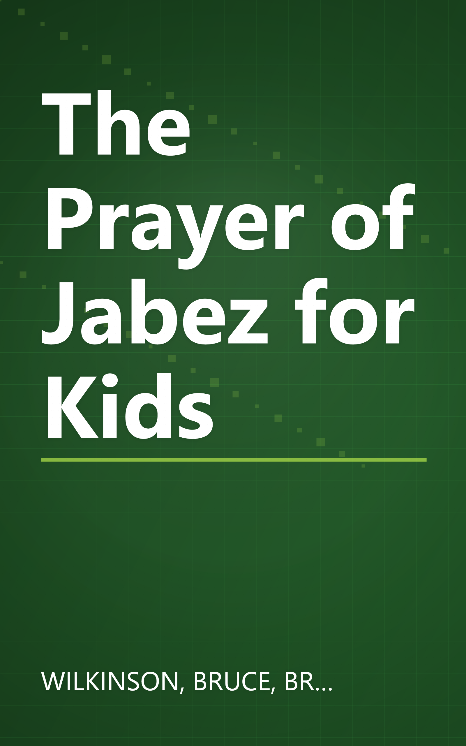 The Prayer of Jabez for Kids book cover
