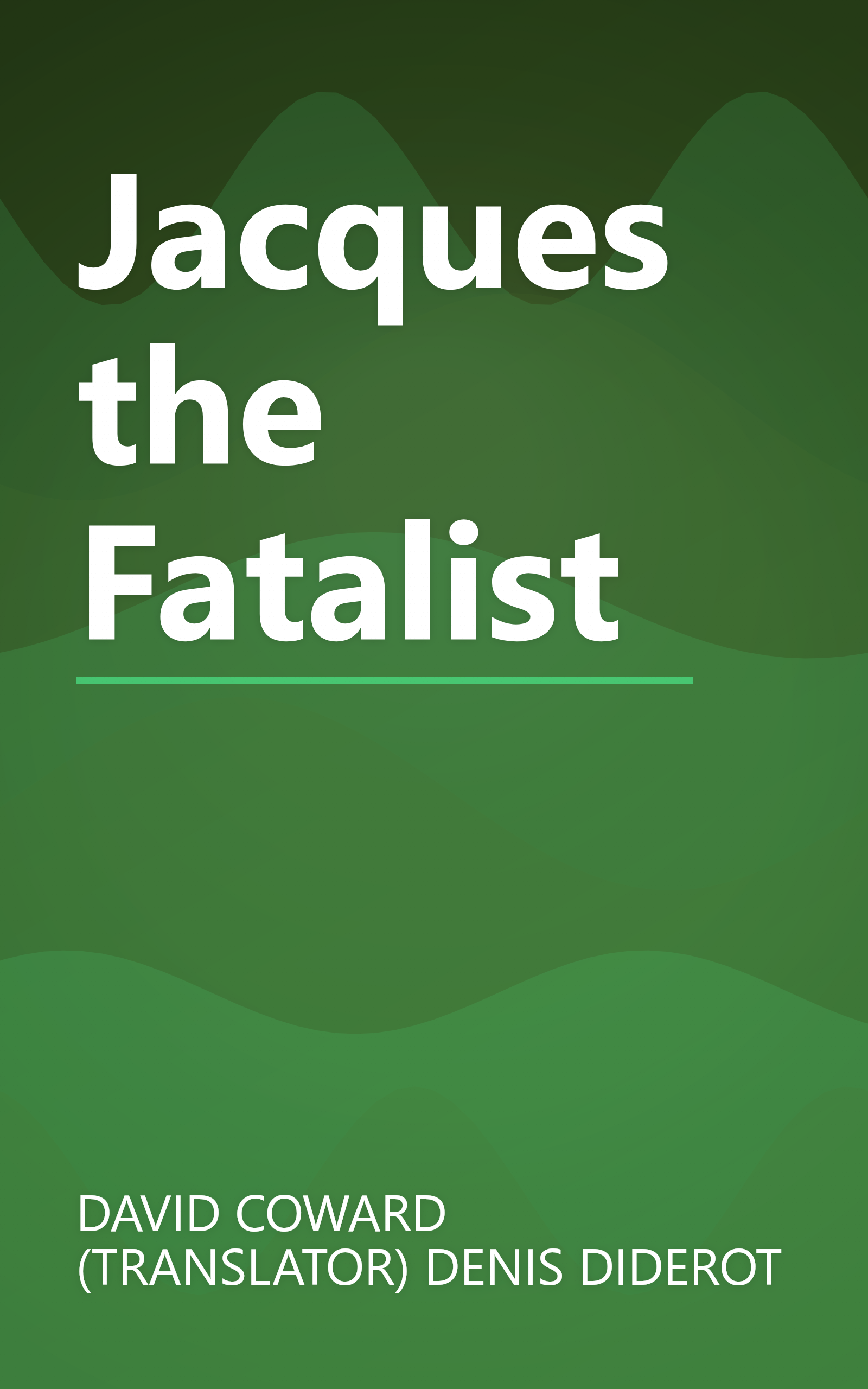Jacques the Fatalist book cover