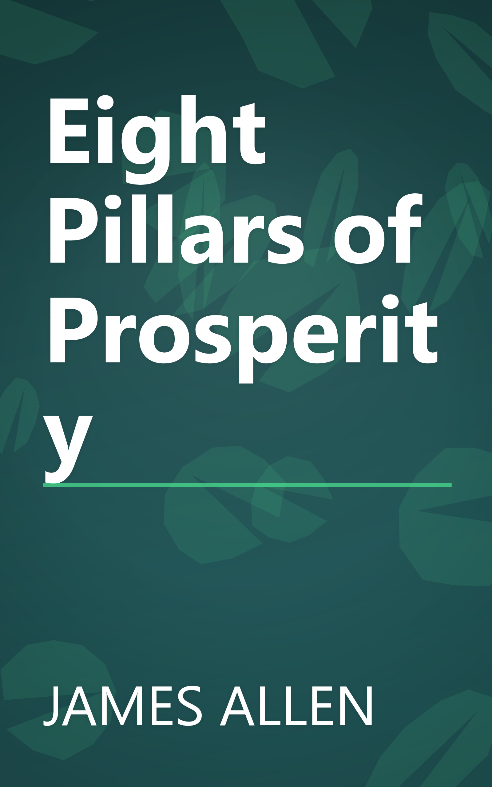 Eight Pillars of Prosperity book cover