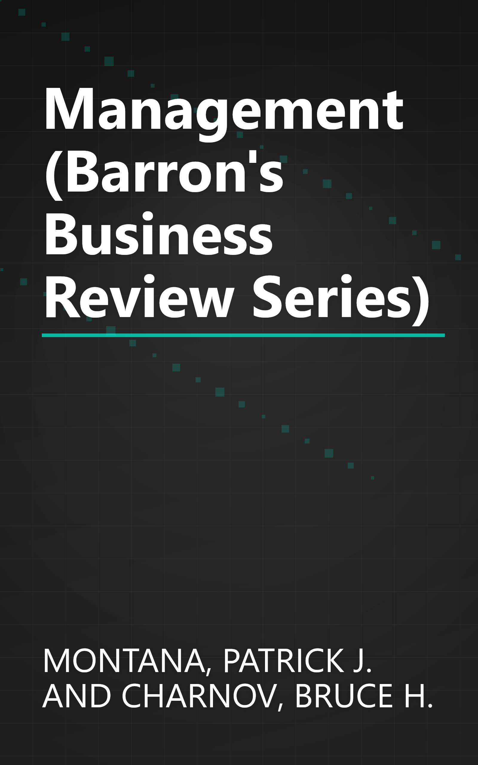 Management (Barron's Business Review Series) book cover