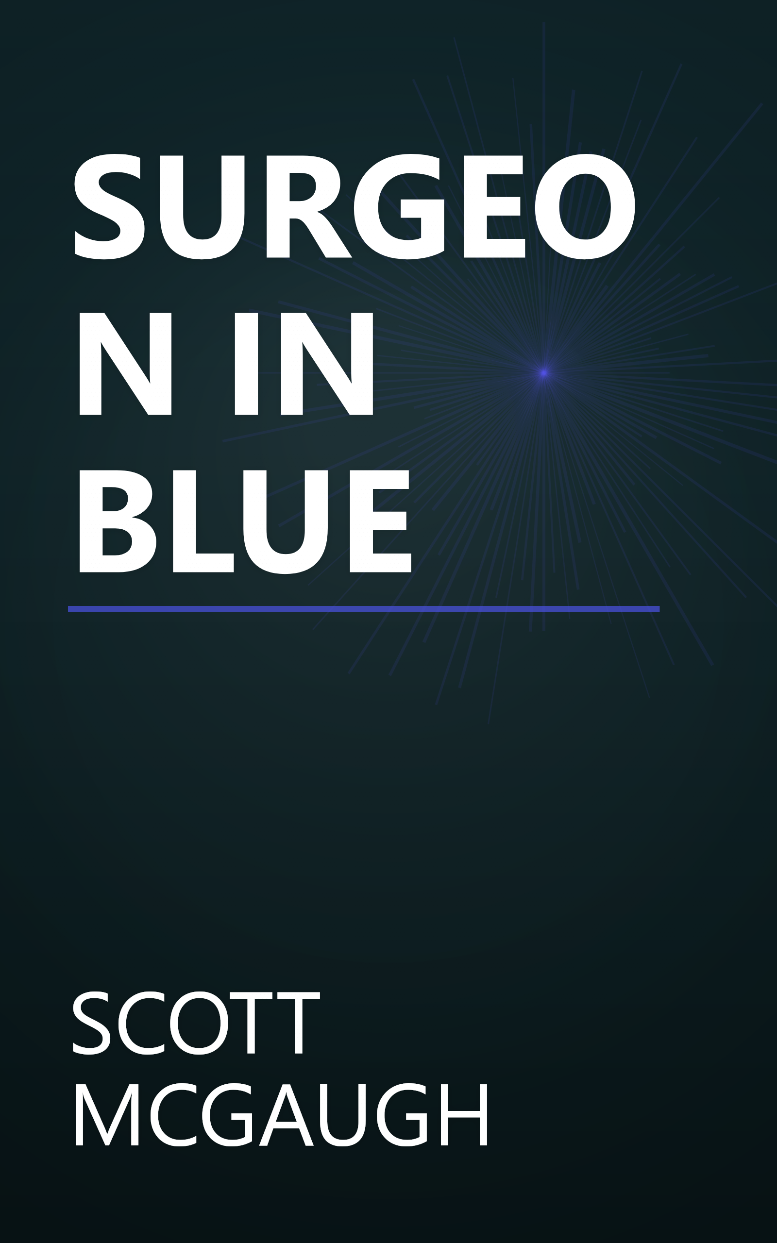 SURGEON IN BLUE book cover