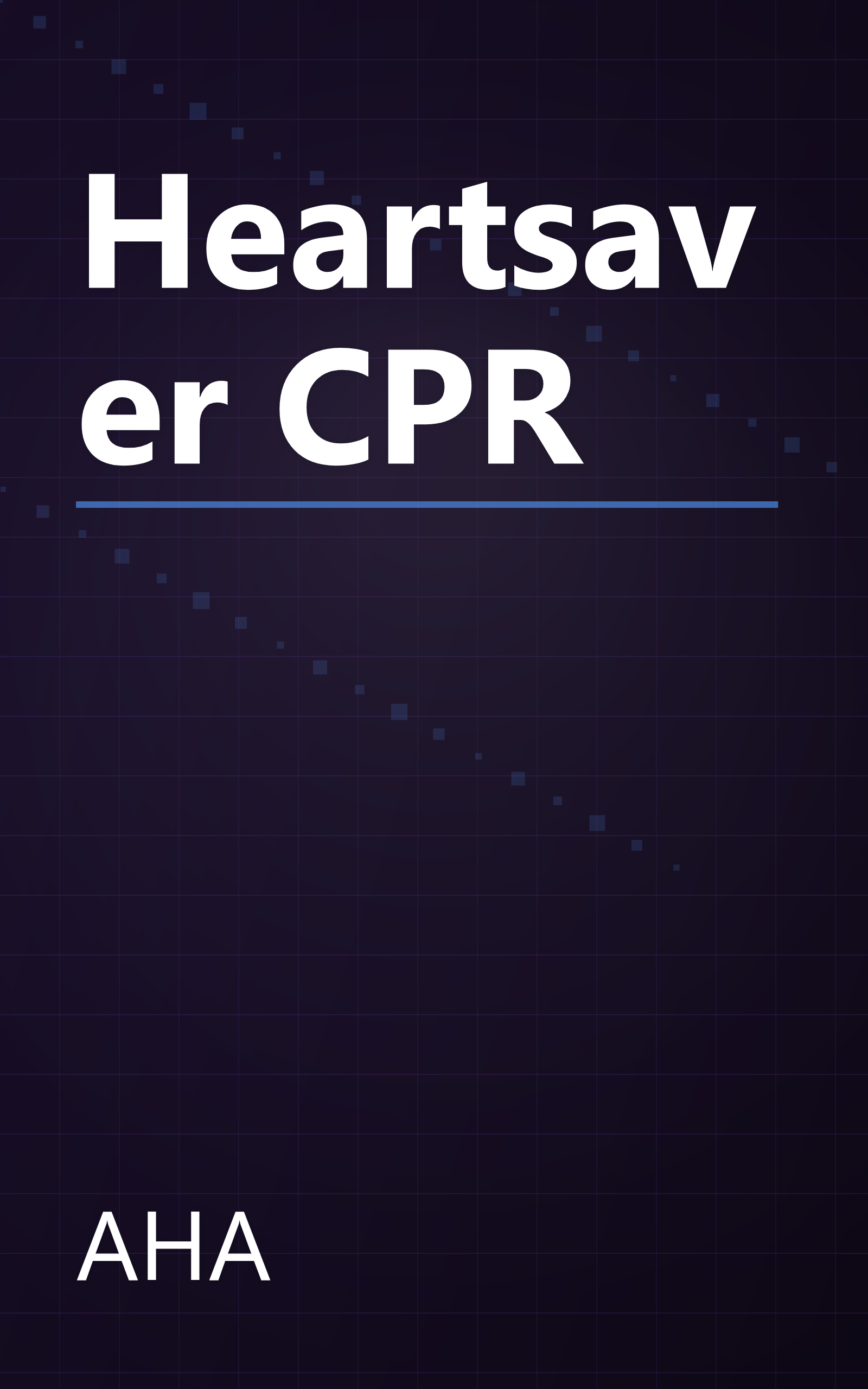 Heartsaver CPR book cover