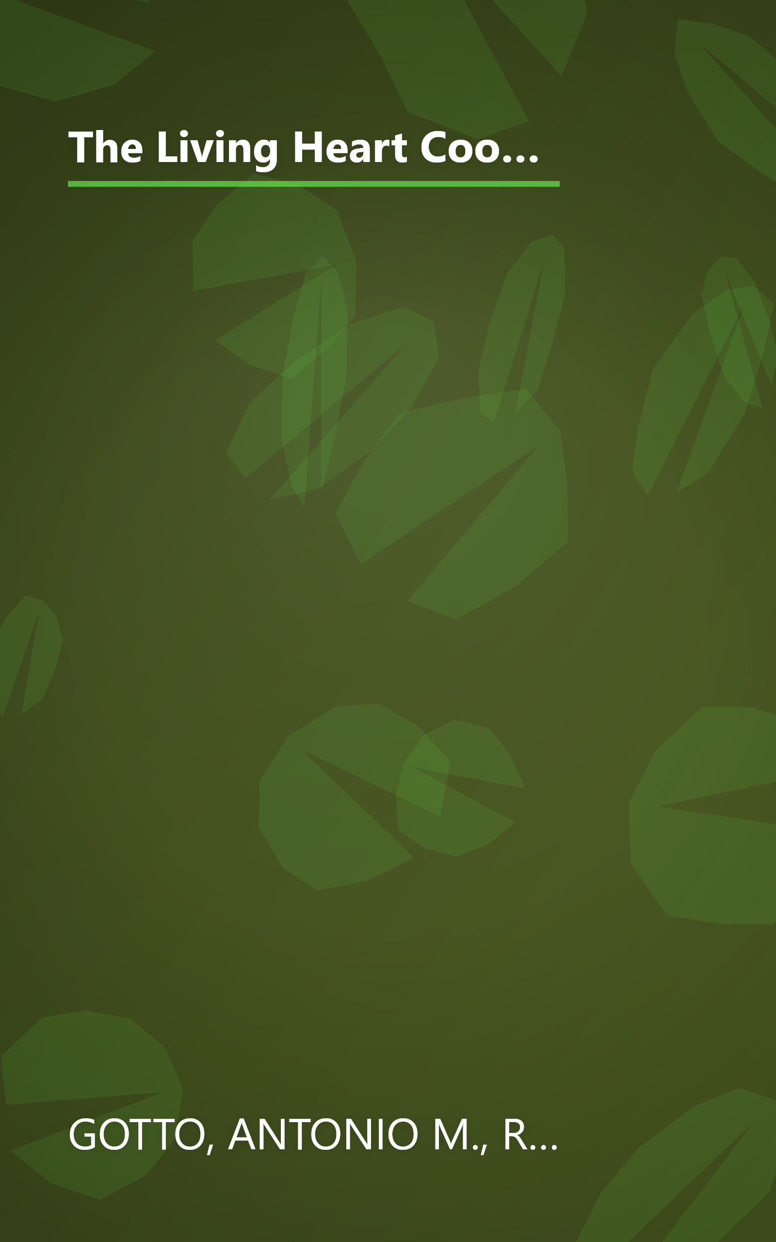 The Living Heart Cookbook: Gourmet Low-Fat Recipes from Chez Eddy : Previously Published As the Chez Eddy Living Heart Cookbook book cover